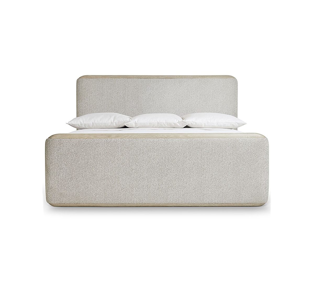 Click here for Bernhardt Arcadia Queen Wood Panel Bed - Clay prices