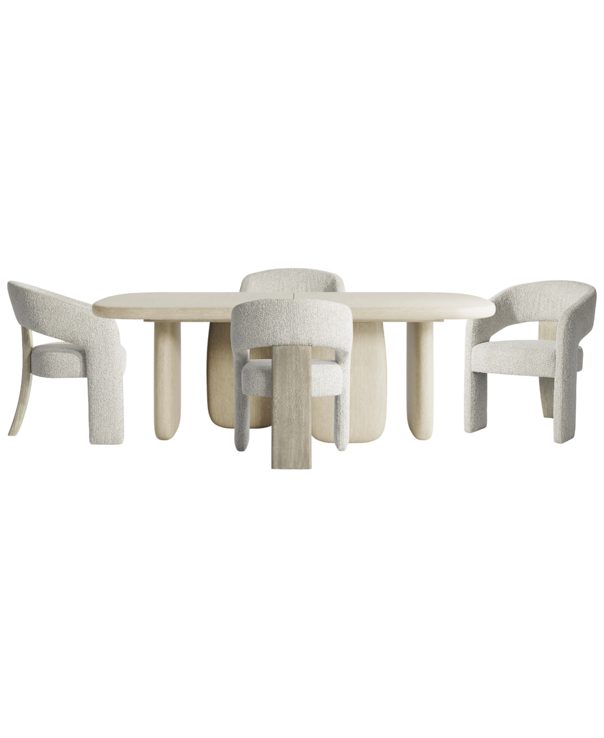 Click here for Bernhardt Arcadia 5-Piece Wooden Dining Set - Clay prices