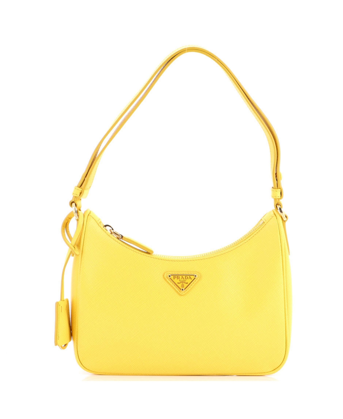 Click here for Pre-Owned Prada Mini Re-Edition Hobo Saffiano Leat... prices