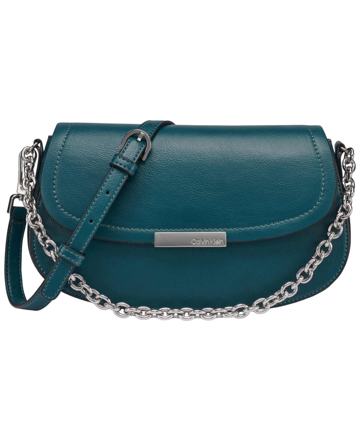 Click here for Calvin Klein Azalea Small Crossbody Handbag - Dark... prices