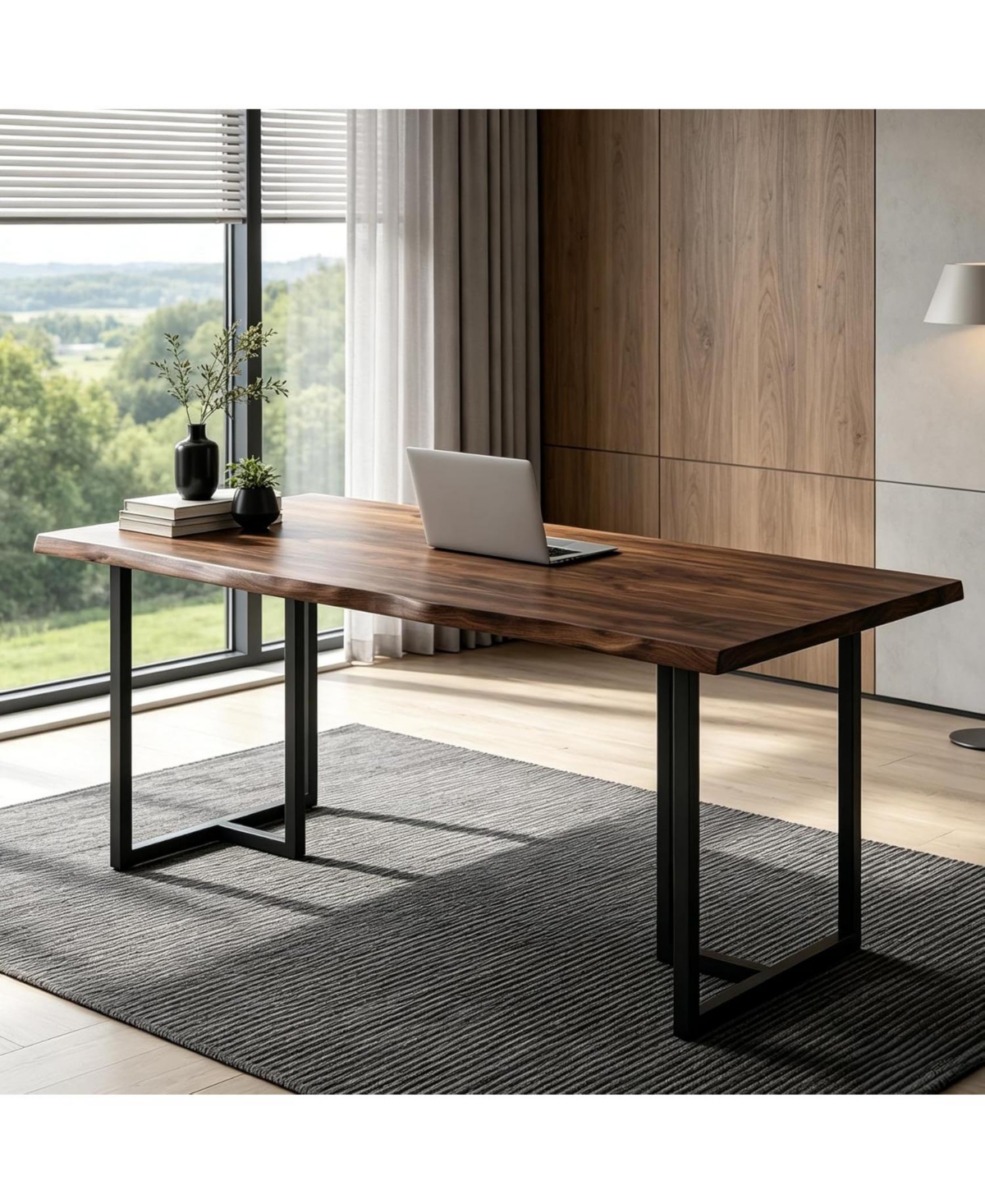 Click here for Tribesigns 63 Home Office Desk:Solid wood writing... prices
