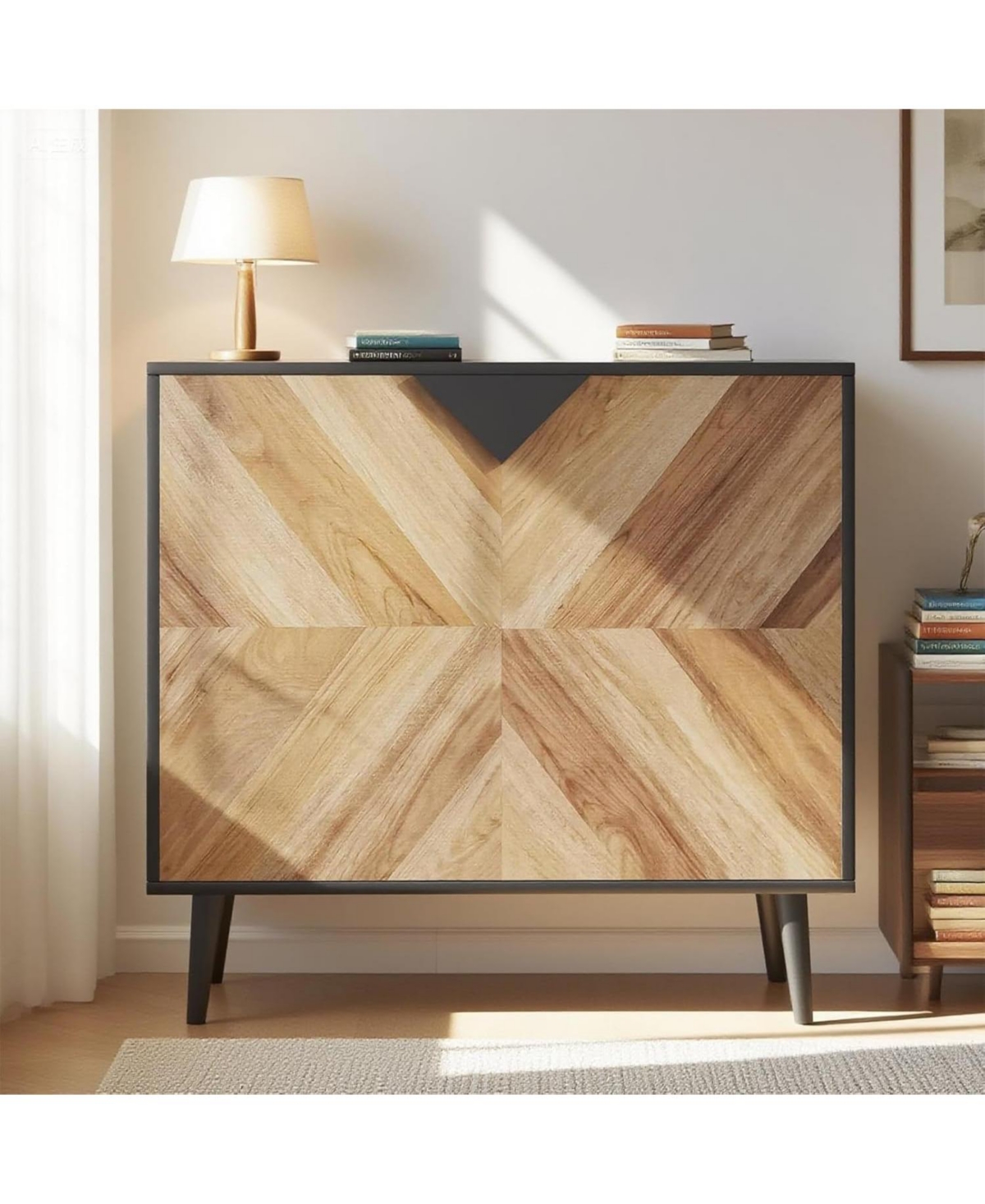 Click here for homfan Sideboard Buffet Cabinet with Herringbone P... prices