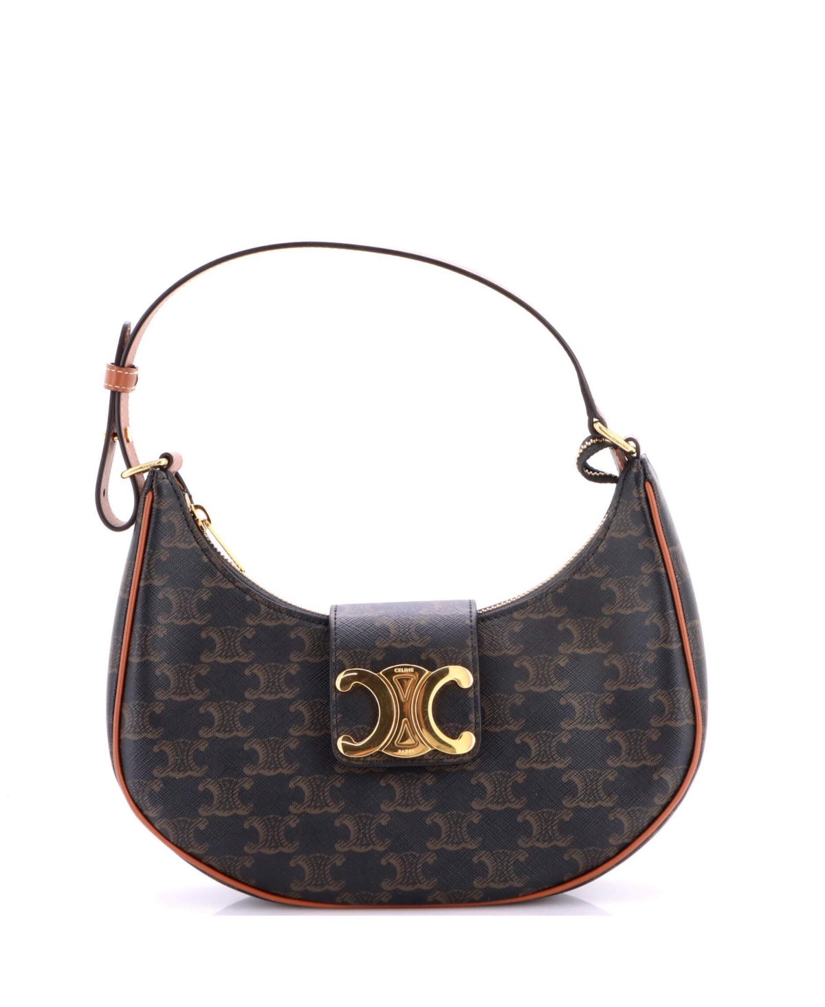 Click here for Pre-Owned Celine Ava Triomphe Bag Triomphe Coated... prices