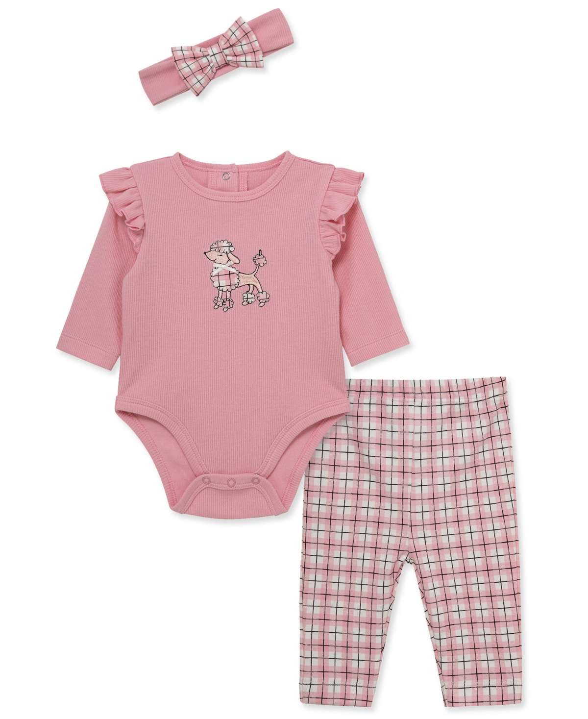 Click here for Little Me Baby Girls Poodle Bodysuit  Pants and He... prices