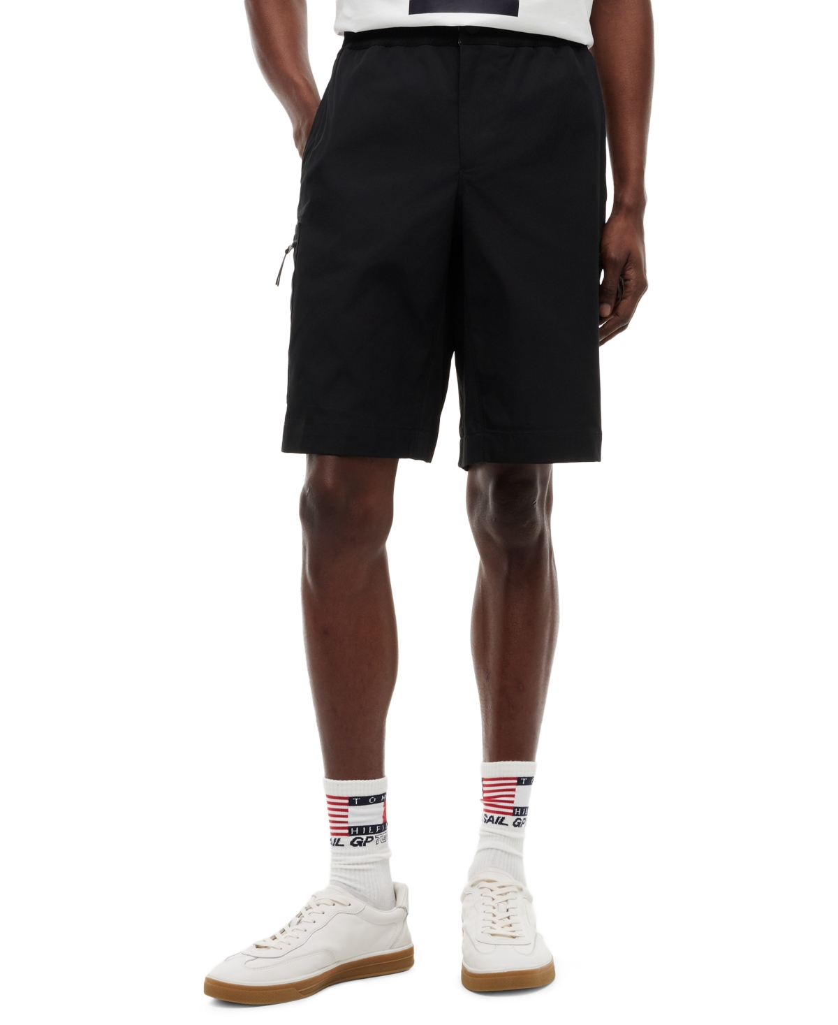 Click here for Tommy Hilfiger Mens Cargo Regular-Fit Stretch Shor... prices