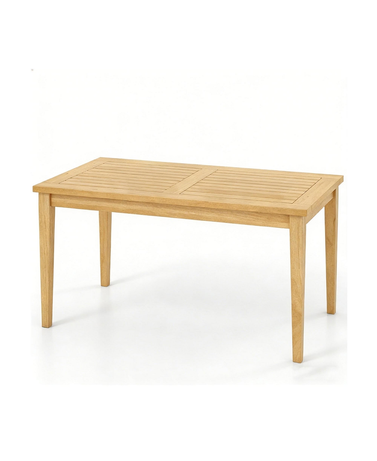 Click here for Clihome 20x35.5 Outdoor Teak Wood Coffee Table wit... prices