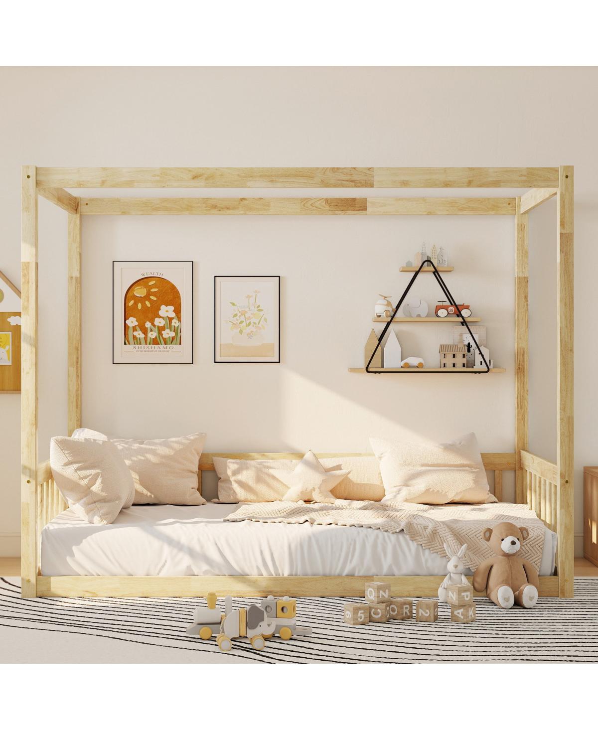 Click here for Streamdale Furniture Twin Size Canopy Frame Floor... prices