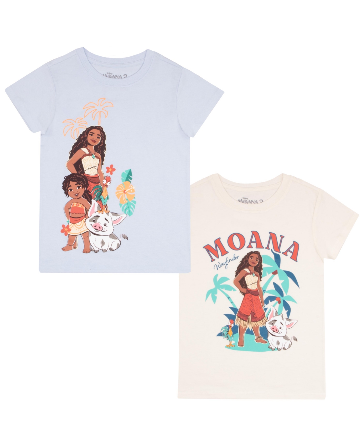 Click here for Disney Moana and Friends Big Girls 4-16 2 Pack T-S... prices