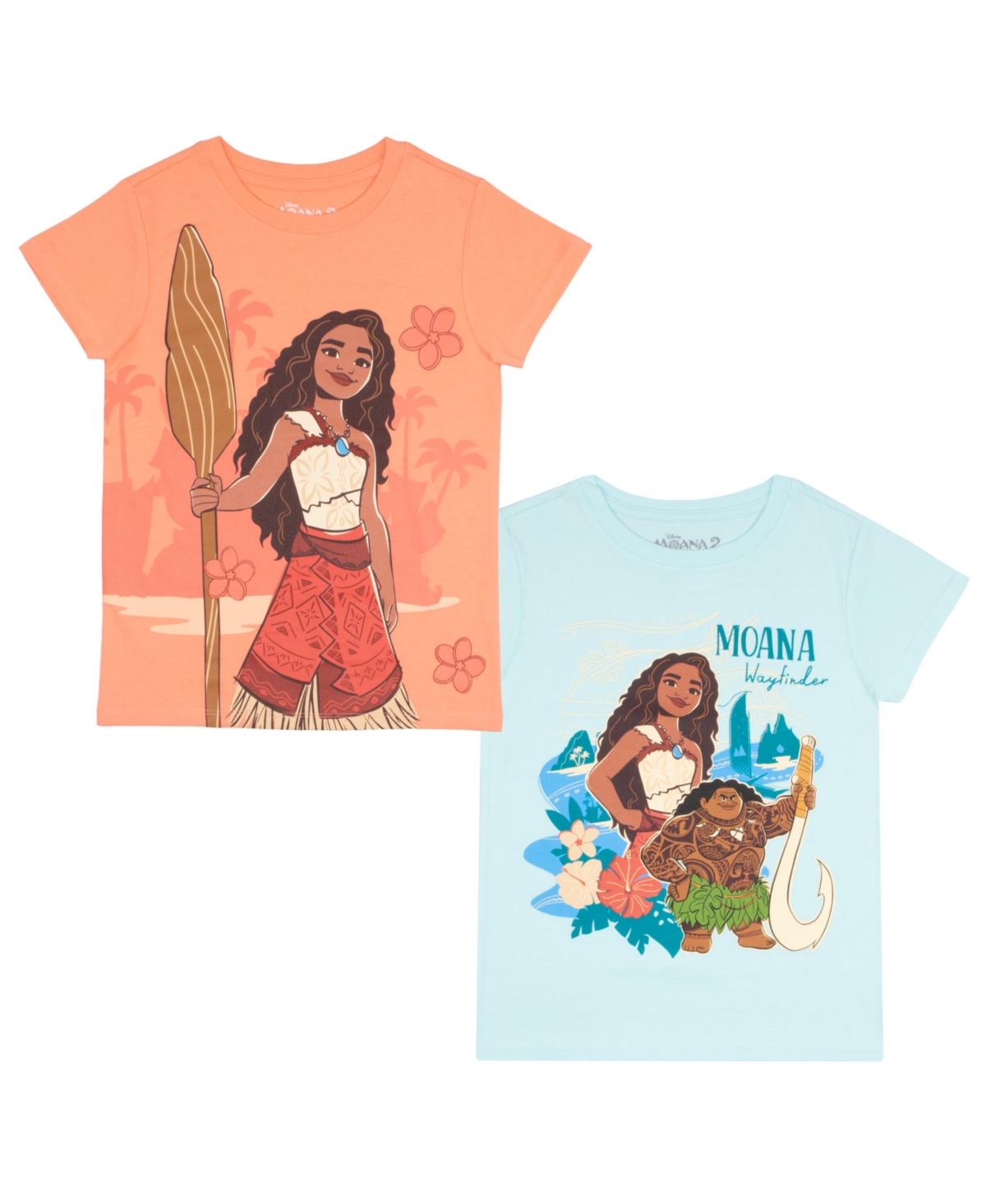 Click here for Disney Moana and Friends Big Girls 4-16 2 Pack T-S... prices