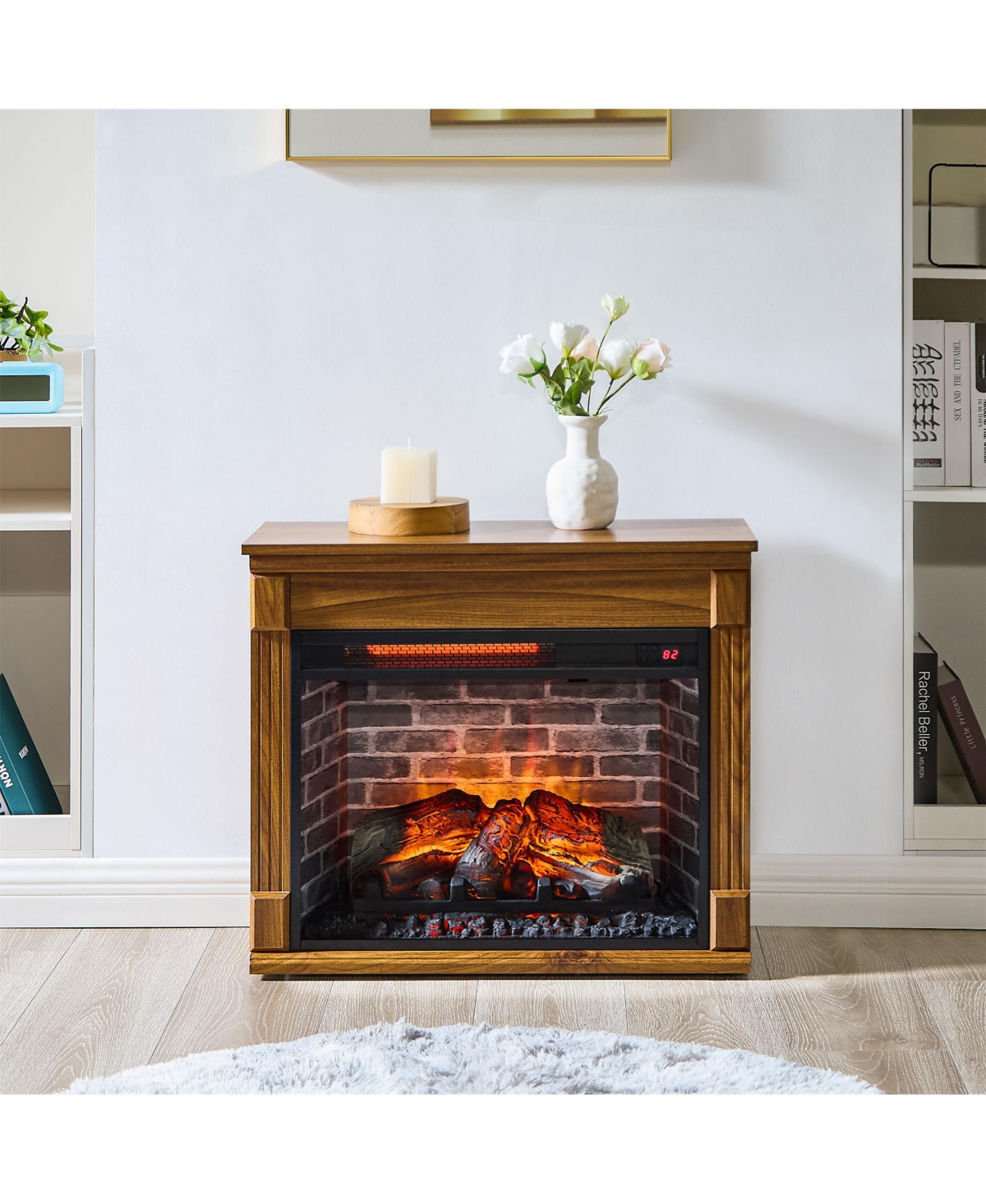 Click here for Clihome 28 inch Electric Fireplace Heaterand Firep... prices