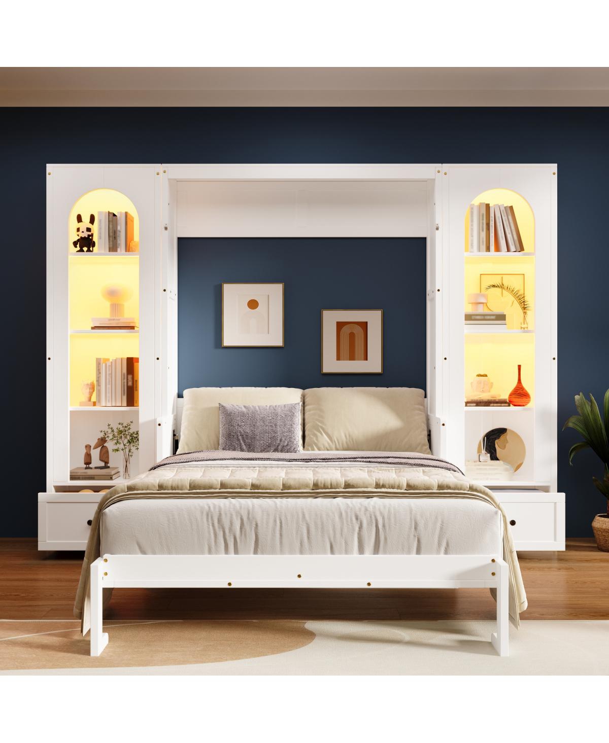 Click here for Streamdale Furniture Queen Size Murphy Platform Be... prices