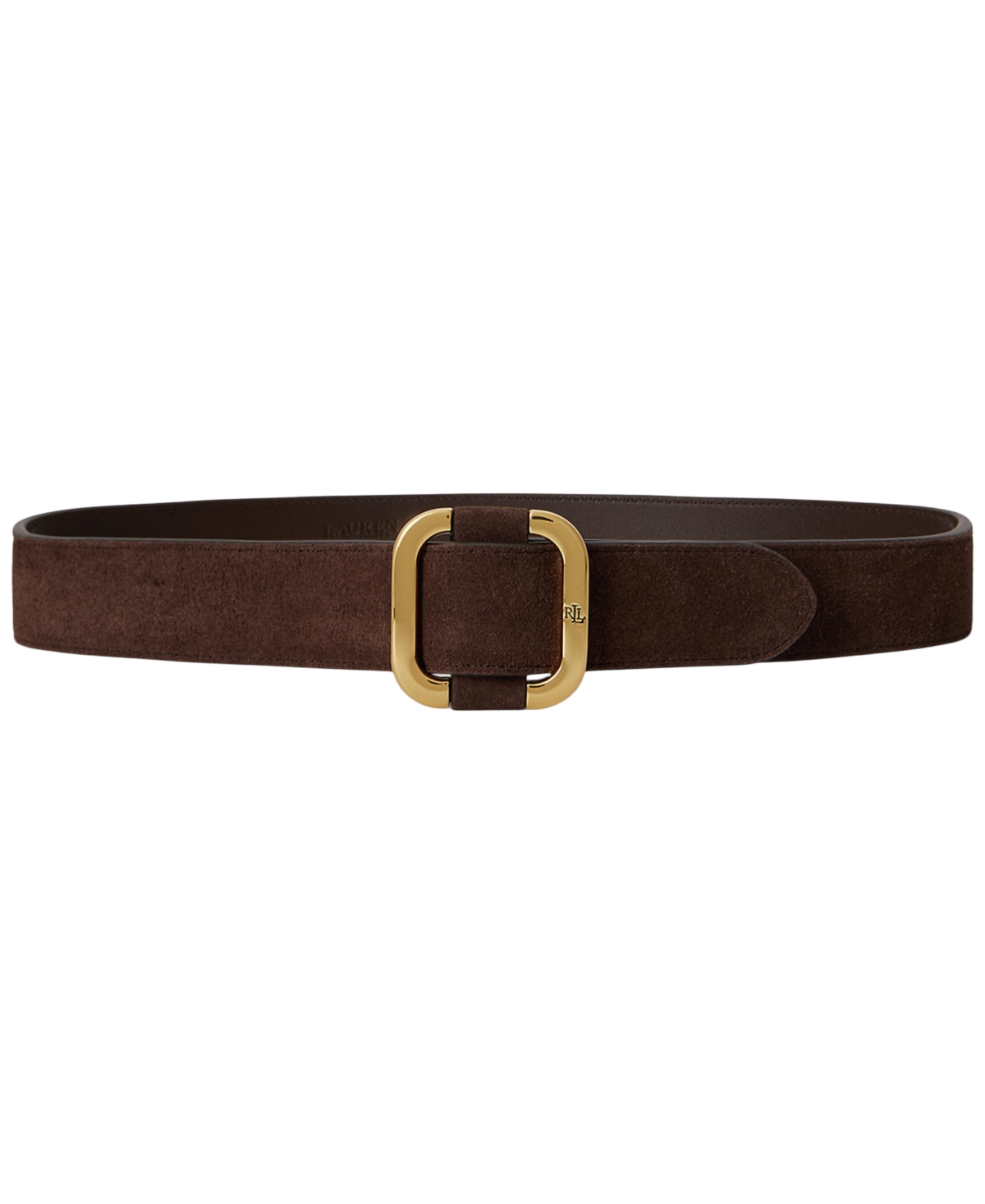 Click here for Lauren Ralph Lauren Leather Square Slide Buckle Wi... prices
