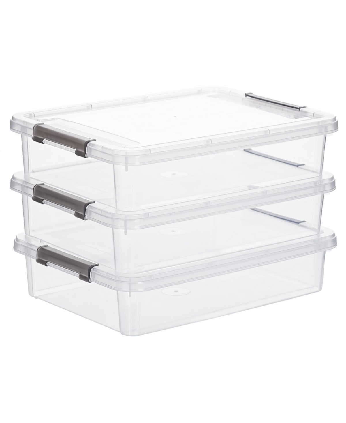 Click here for Xdovet Plastic Storage Box Latching Lid A4 Documen... prices