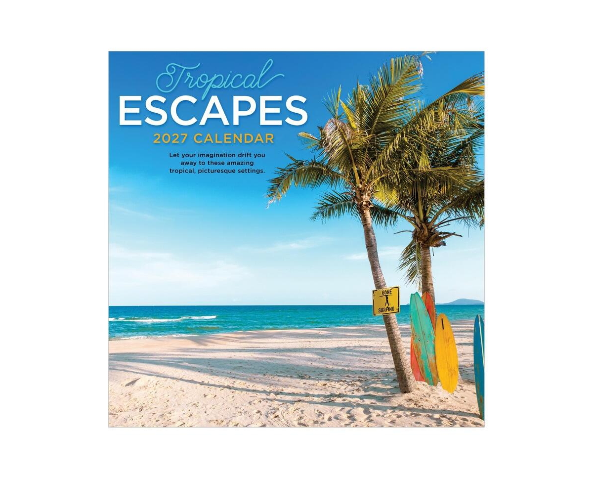 Click here for Tf Publishing Paper Goods 2027 Tropical Escapes Wa... prices