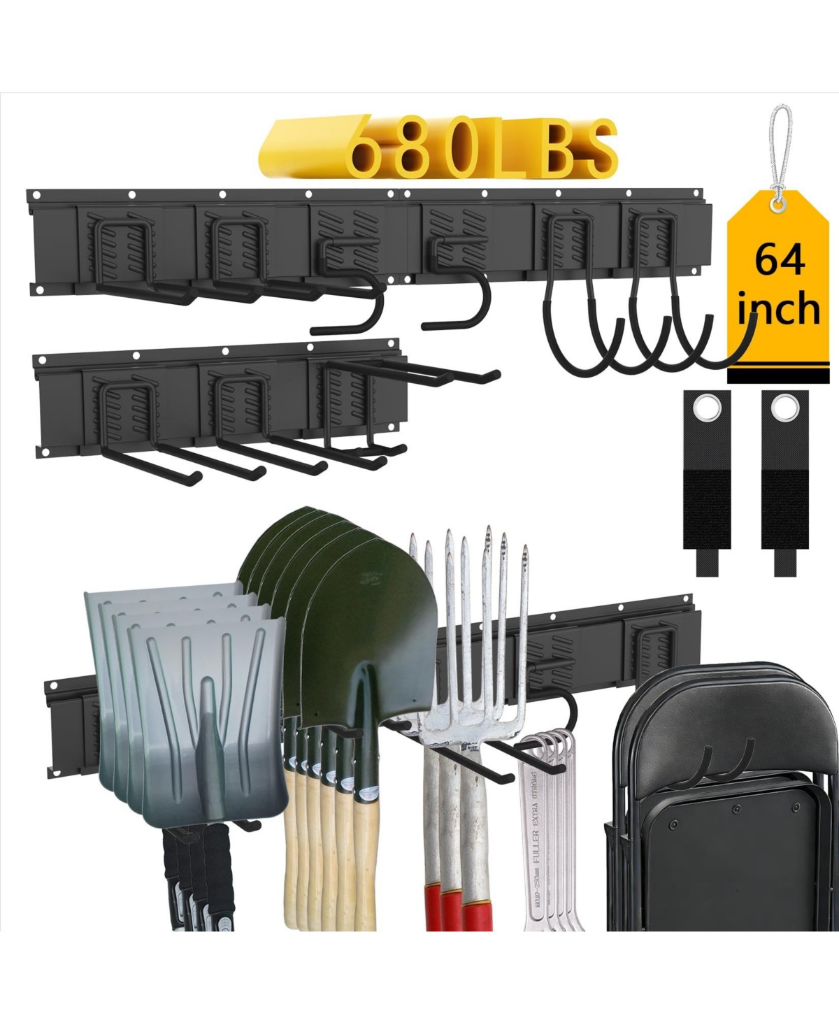 Click here for Xdovet Garden Tool Organizer Wall Mount with Hooks... prices