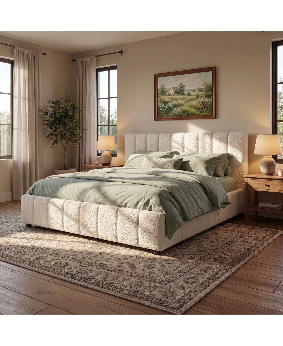 Click here for Streamdale Furniture King Size Boucle Upholstered... prices