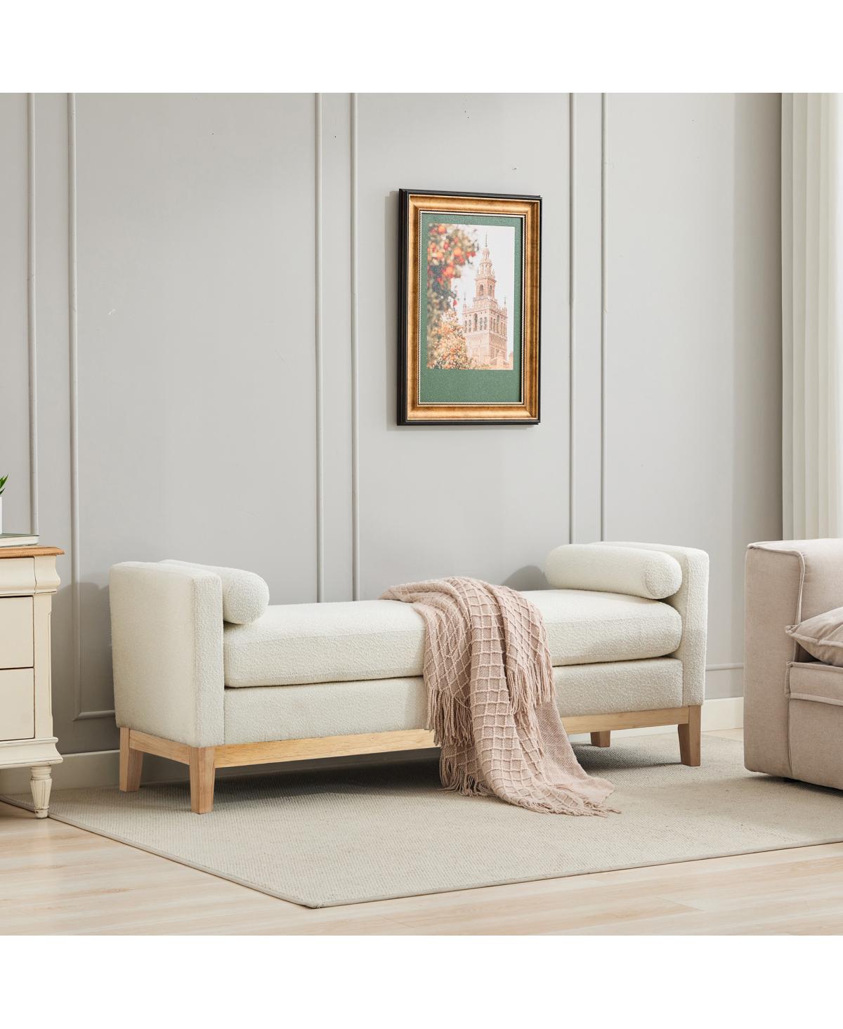 Click here for Streamdale Furniture 66.34W Upholstered Bench with... prices