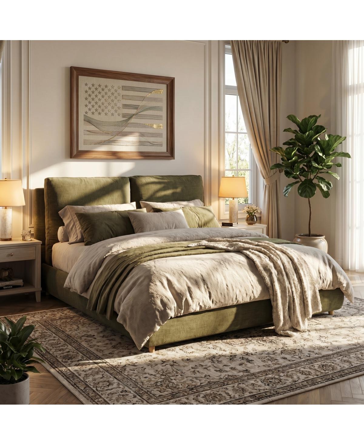 Click here for Streamdale Furniture Upholstered Bed Frame with Tw... prices