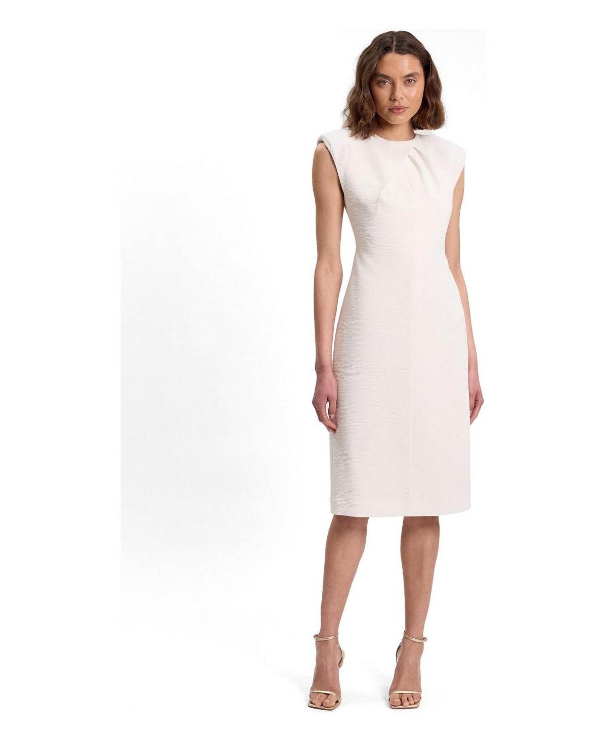 Click here for Karen Millen Womens Sleeveless Pencil Midi Dress -... prices