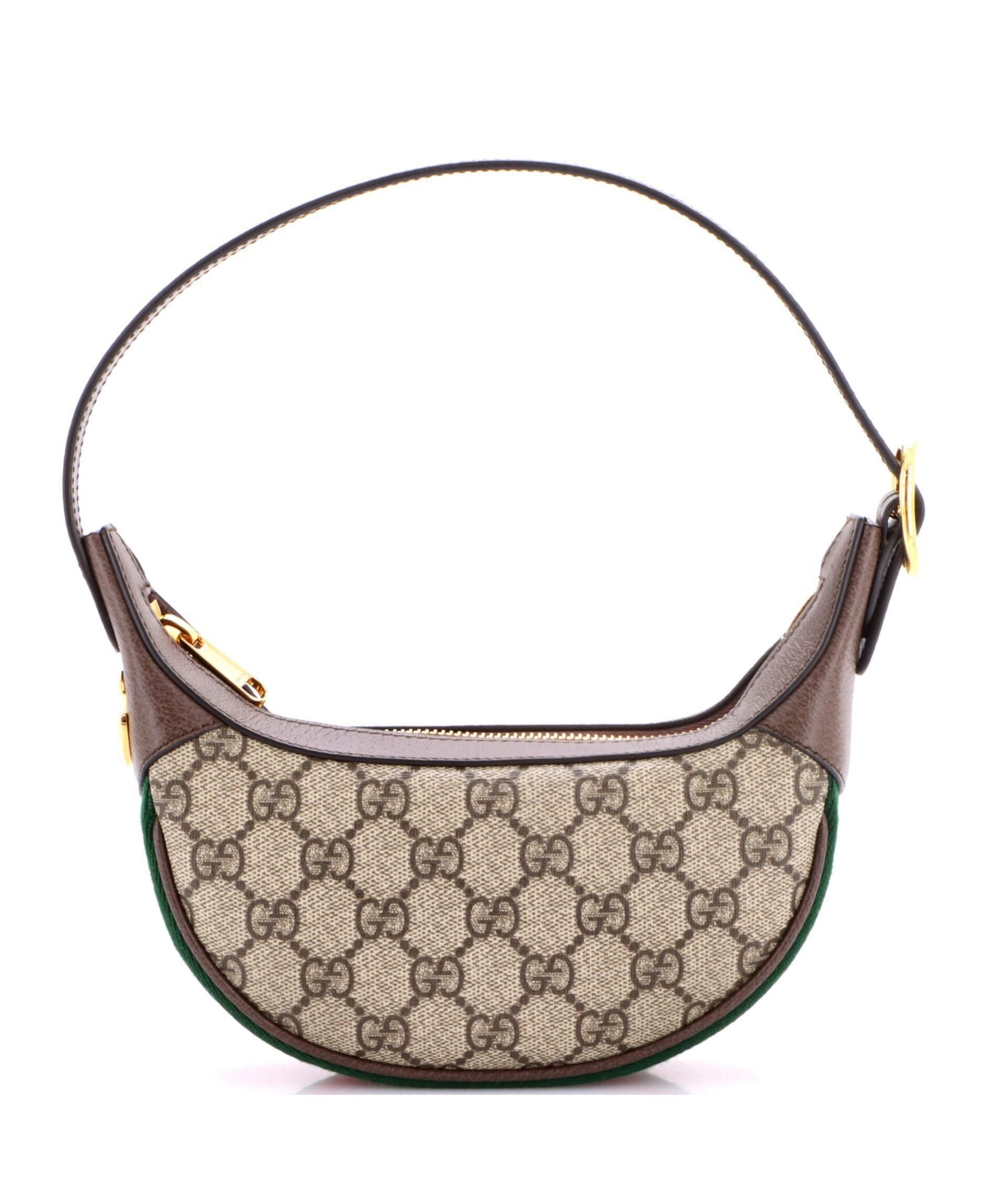 Click here for Pre-Owned Gucci Mini Ophidia Half Moon Bag Gg Coat... prices