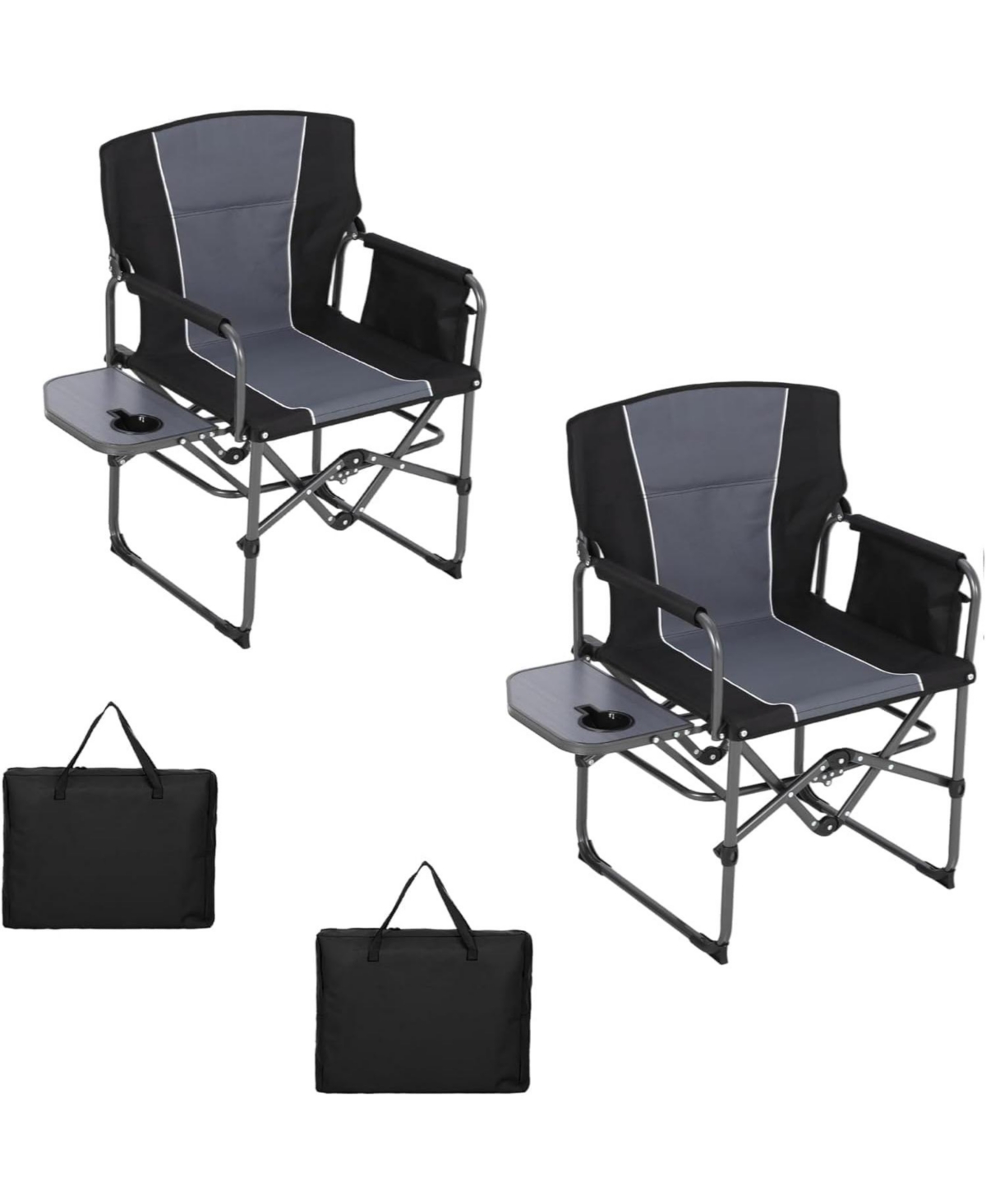 Click here for gaomon 2-Pack Oversized Folding Camping Chairs  Al... prices
