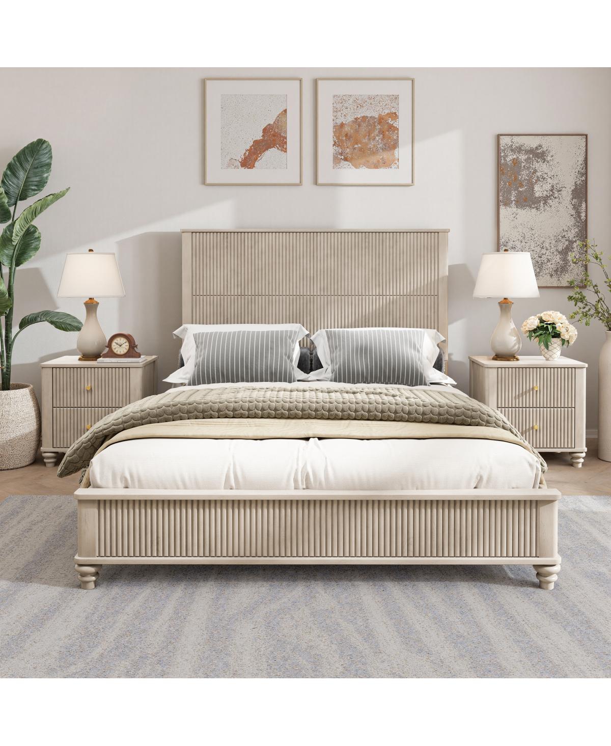 Click here for Streamdale Furniture Solid Wood Platform Bed Frame... prices