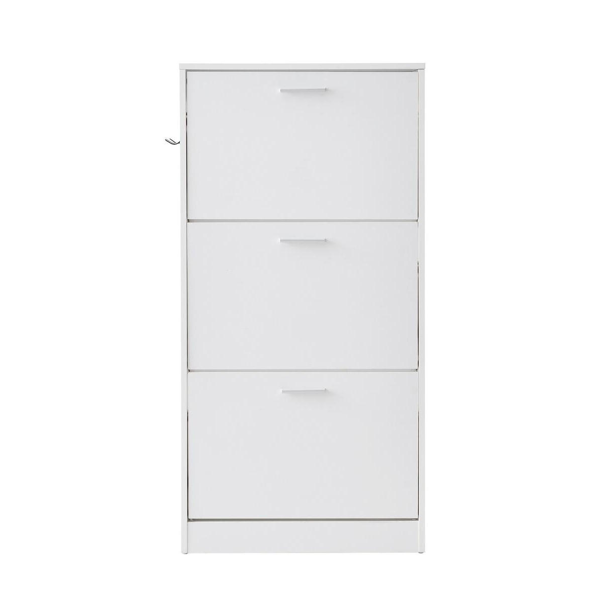 Click here for Sugift Slim Shoe Cabinet with 3 Flip Drawers  Free... prices