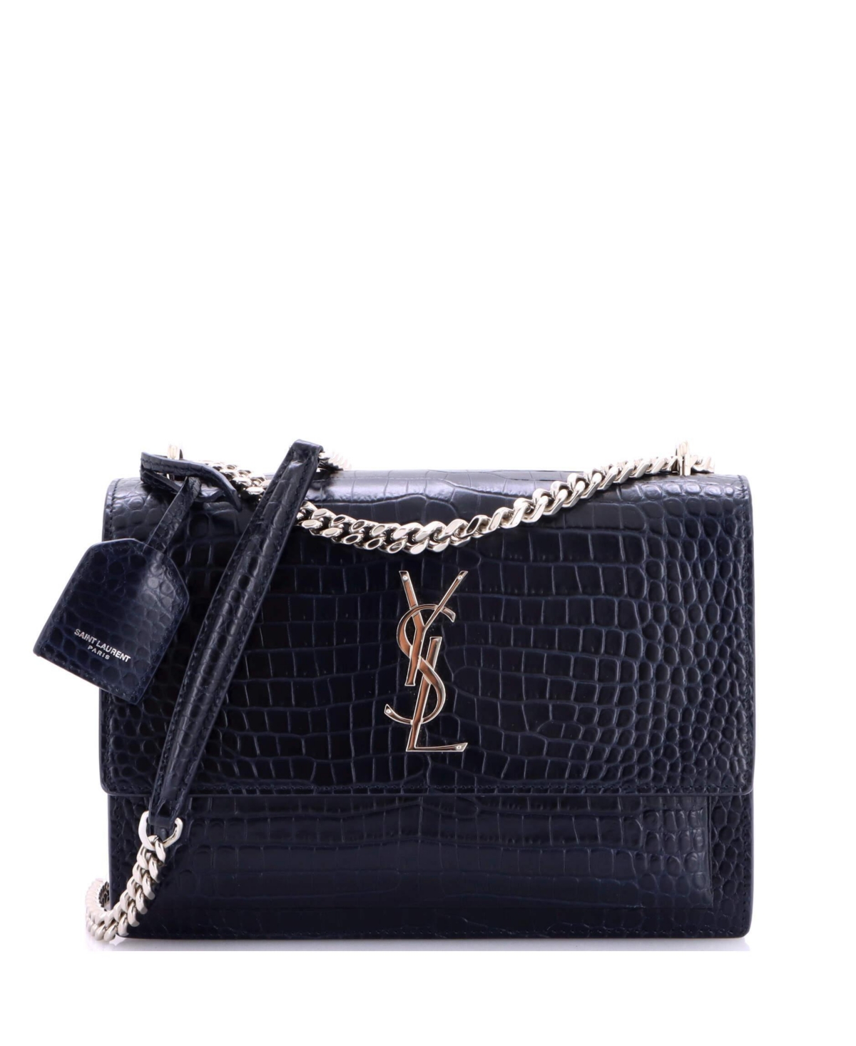 Click here for Pre-Owned Saint Laurent Medium Sunset Crossbody Ba... prices