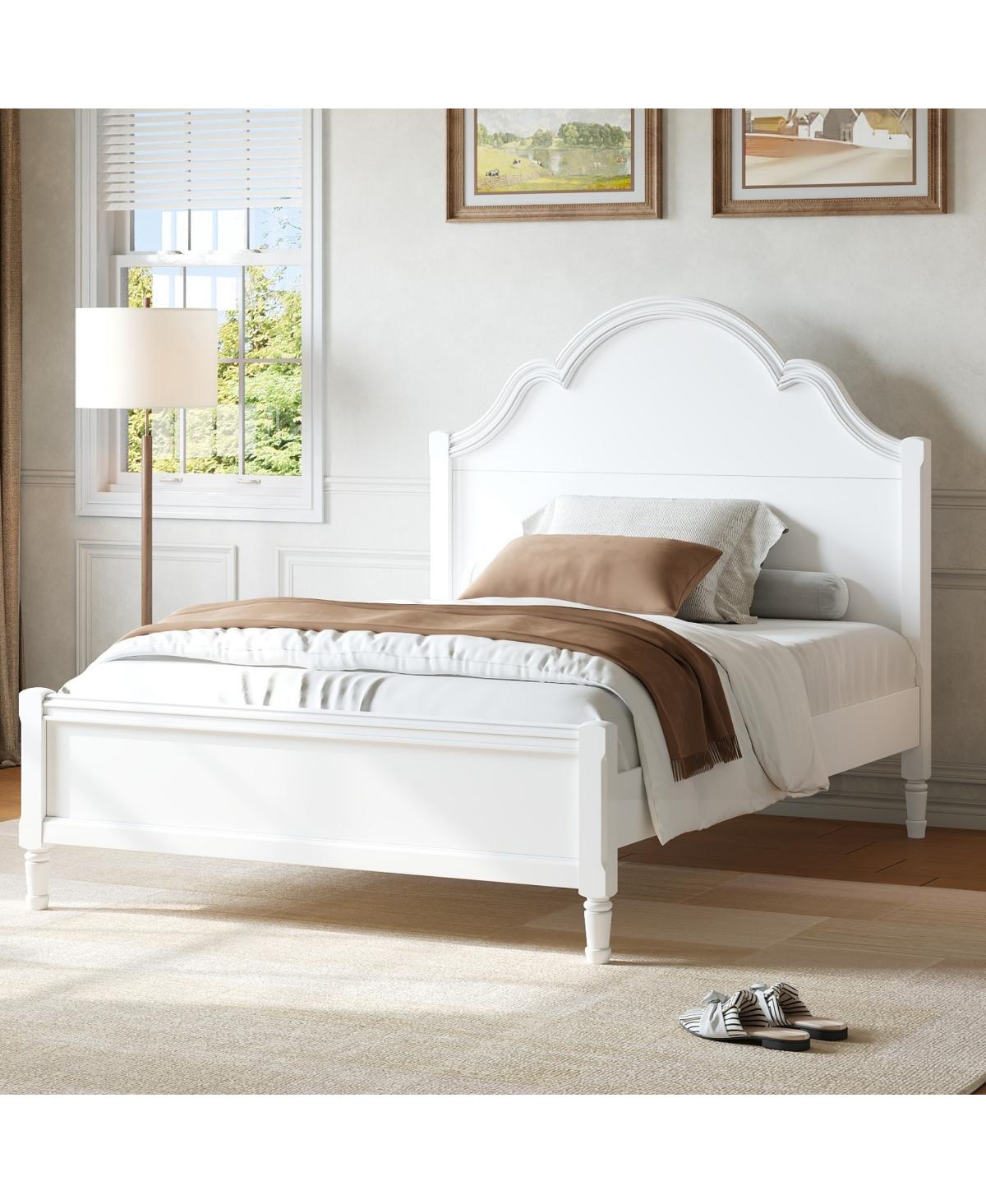 Click here for Streamdale Furniture Full Size Wood Platform Bed w... prices