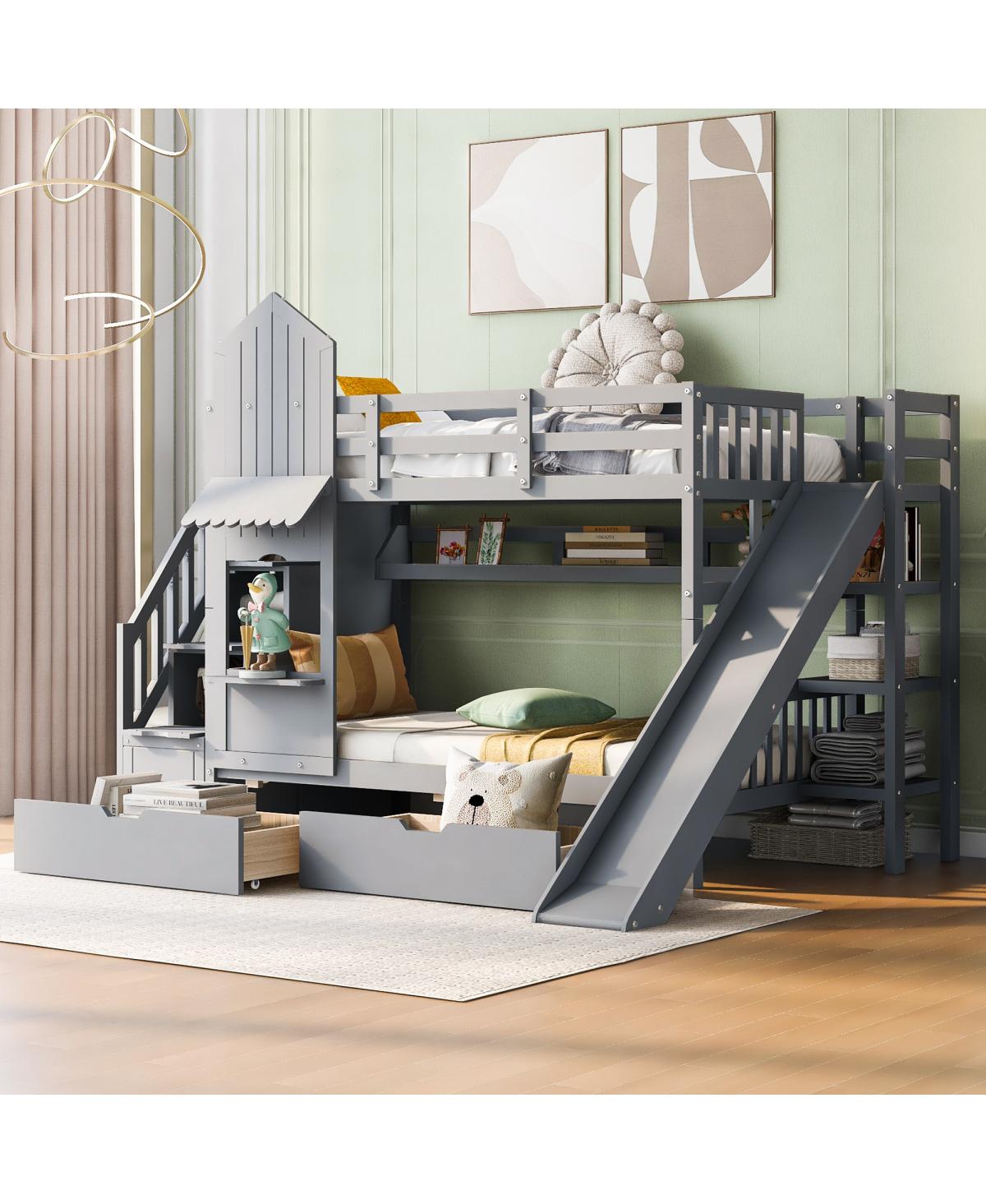Click here for Streamdale Furniture Castle Style Bunk Bed with 2... prices
