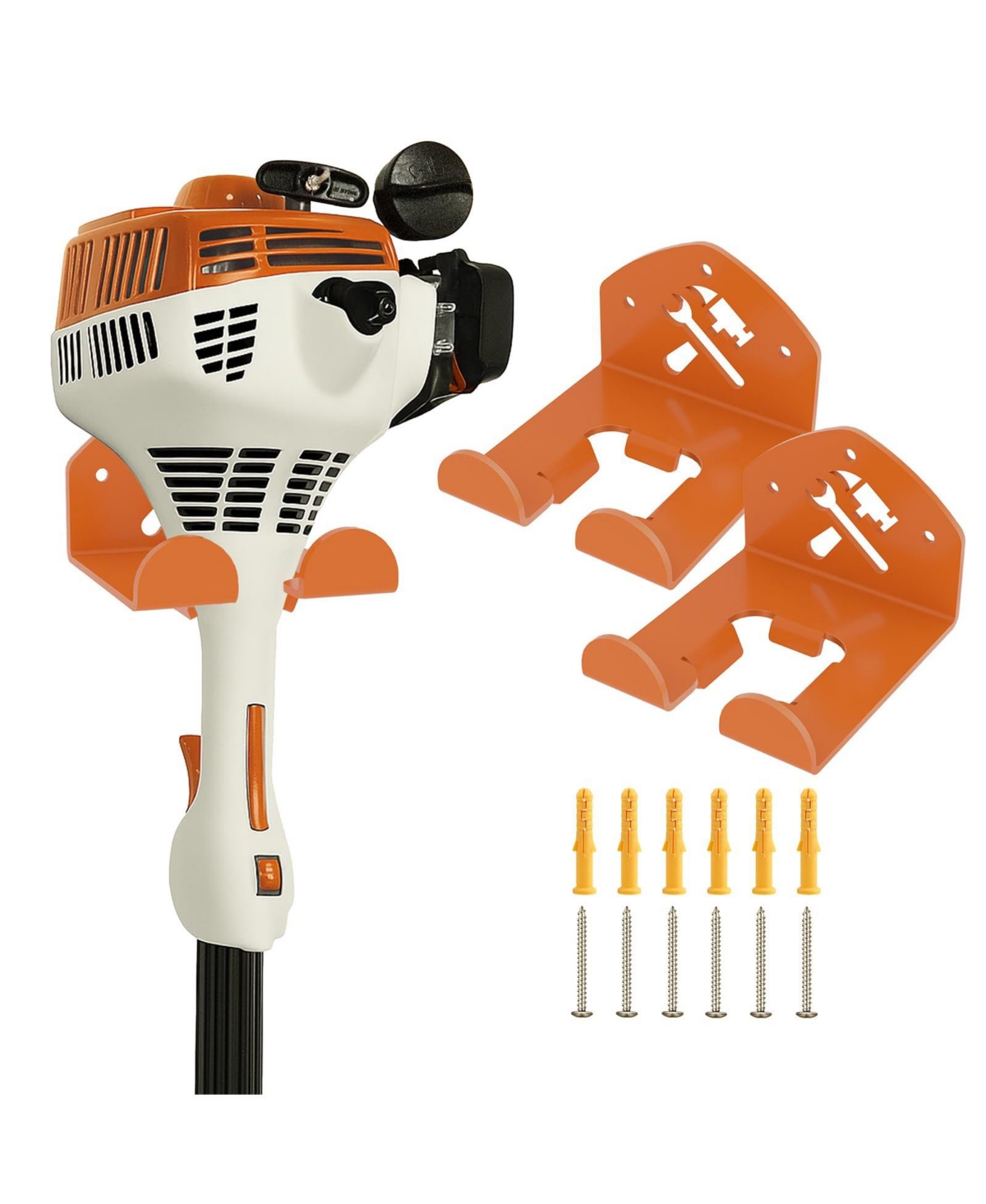 Click here for Xdovet Weed Eater Holder Trimmer Rack Tool Hanger... prices