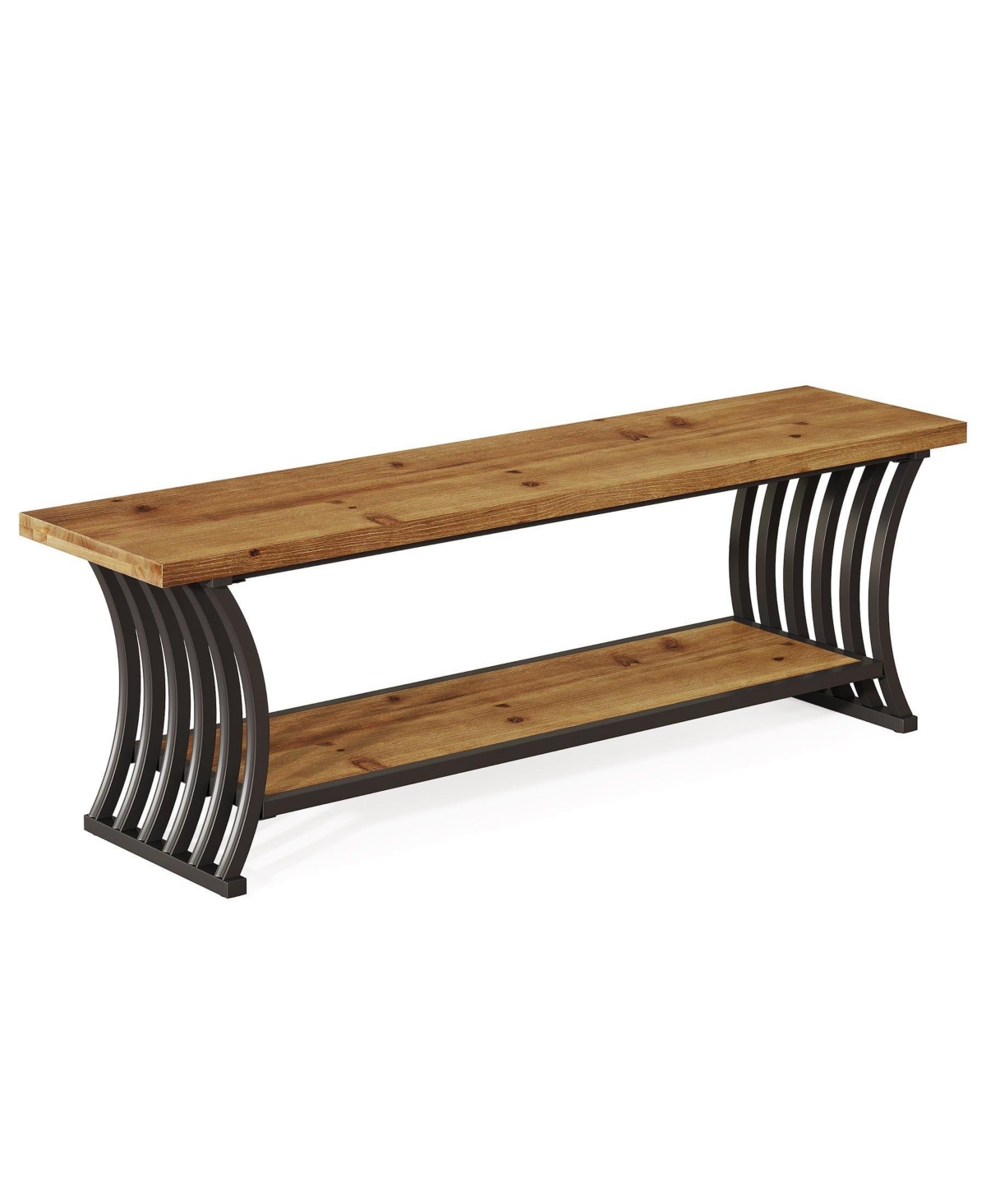 Click here for Slickblue 55 Wood Entryway Bench with Shoe Storage... prices