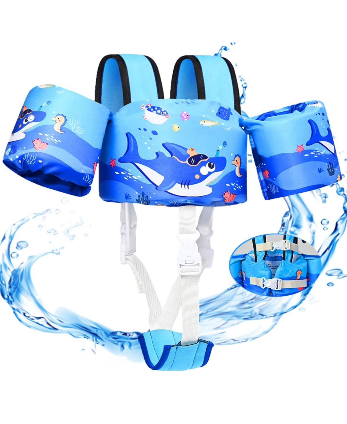 Click here for Aofar Swim Vest Floaties Kids Puddle Jumper Arm Wi... prices