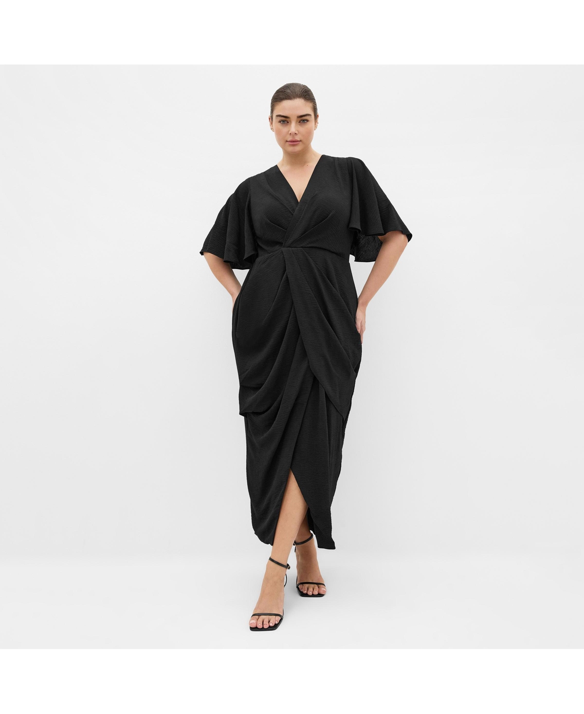 Click here for City Chic Womens Braelynn Maxi Dress - Black prices