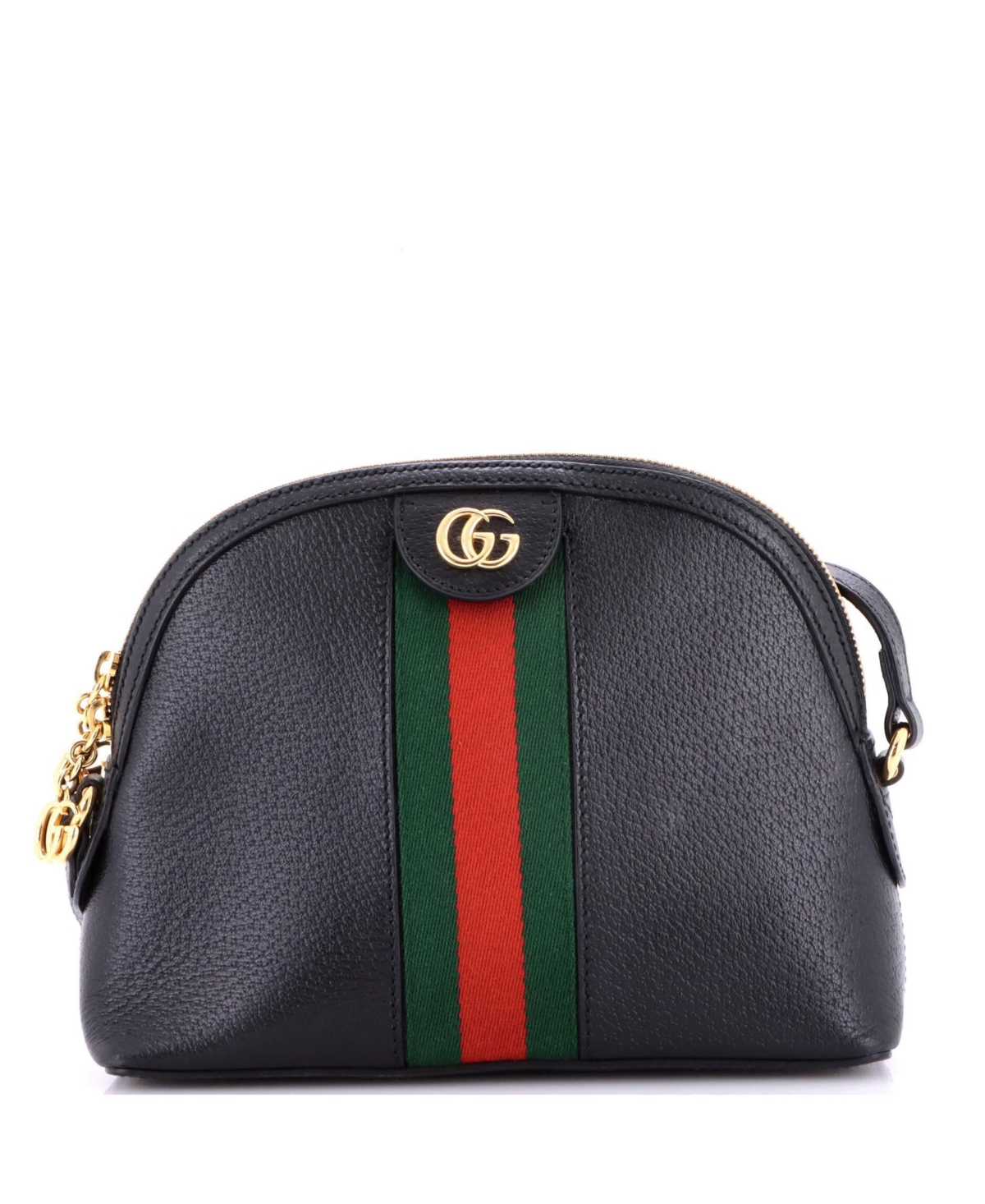 Click here for Pre-Owned Gucci Small Ophidia Dome Shoulder Bag Le... prices