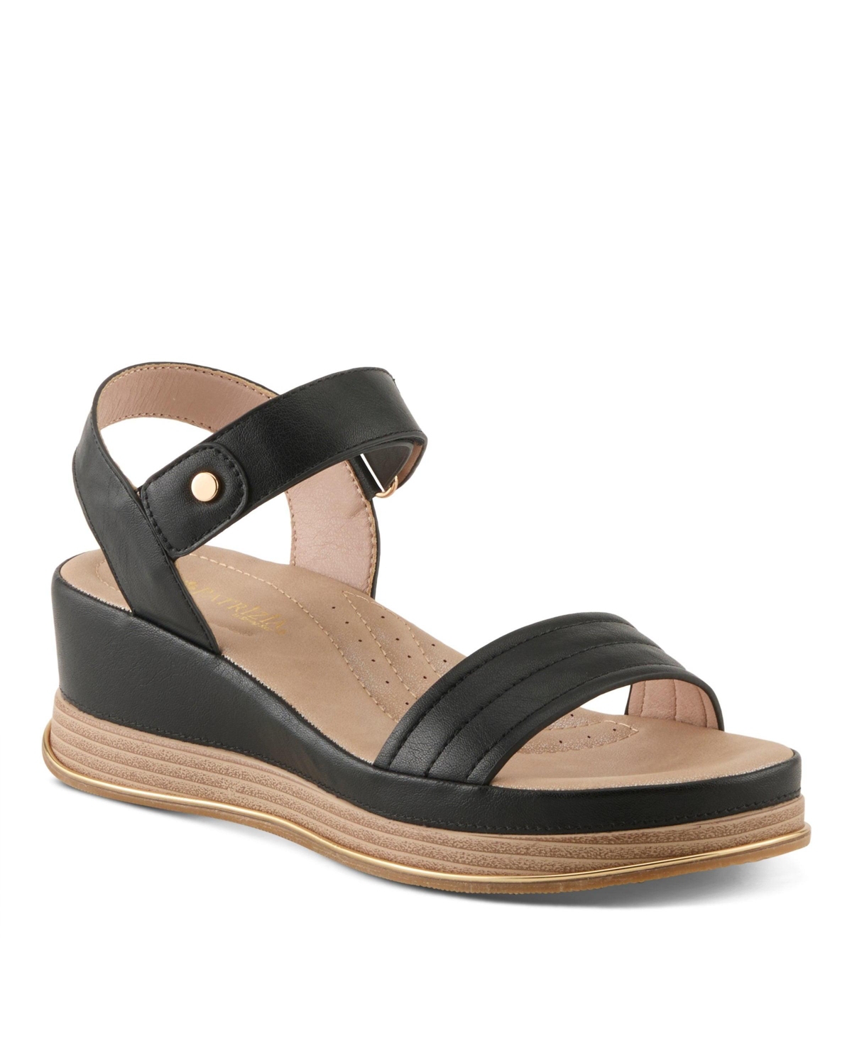 Click here for Patrizia Sahil Platform Wedge Sandal with Hook-Loo... prices