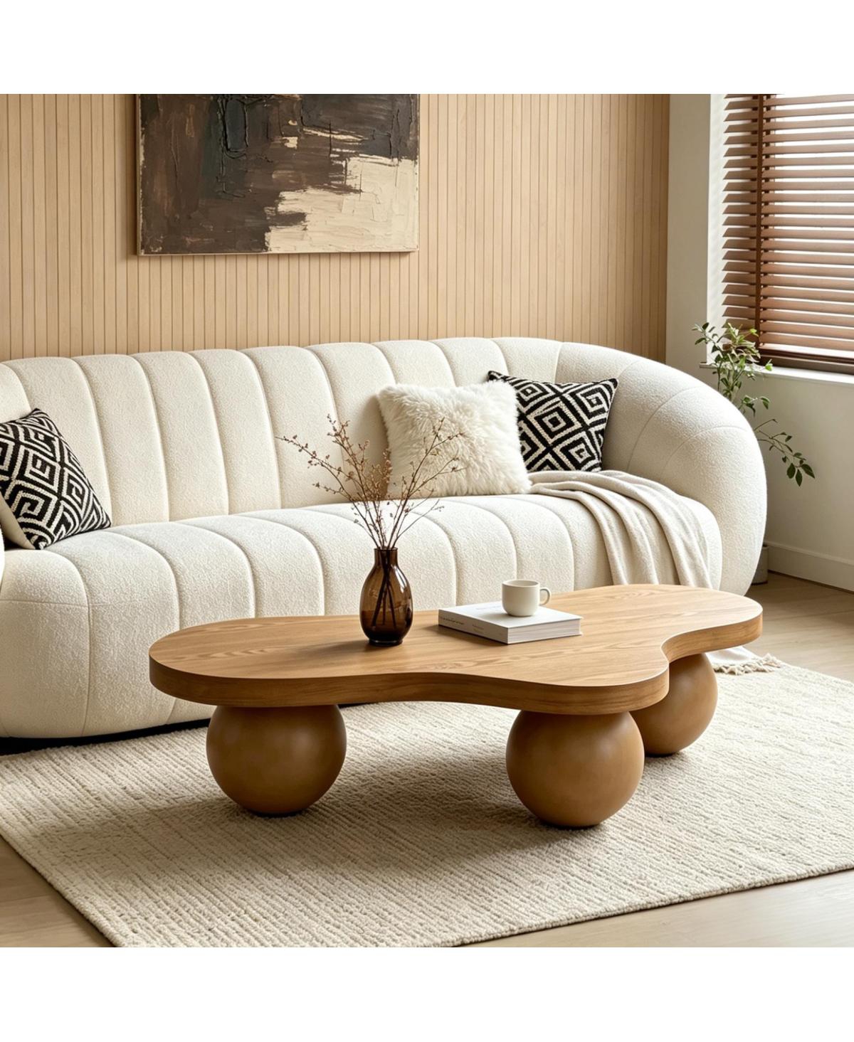 Click here for Streamdale Furniture 46 Modern Cloud-Shaped Coffee... prices