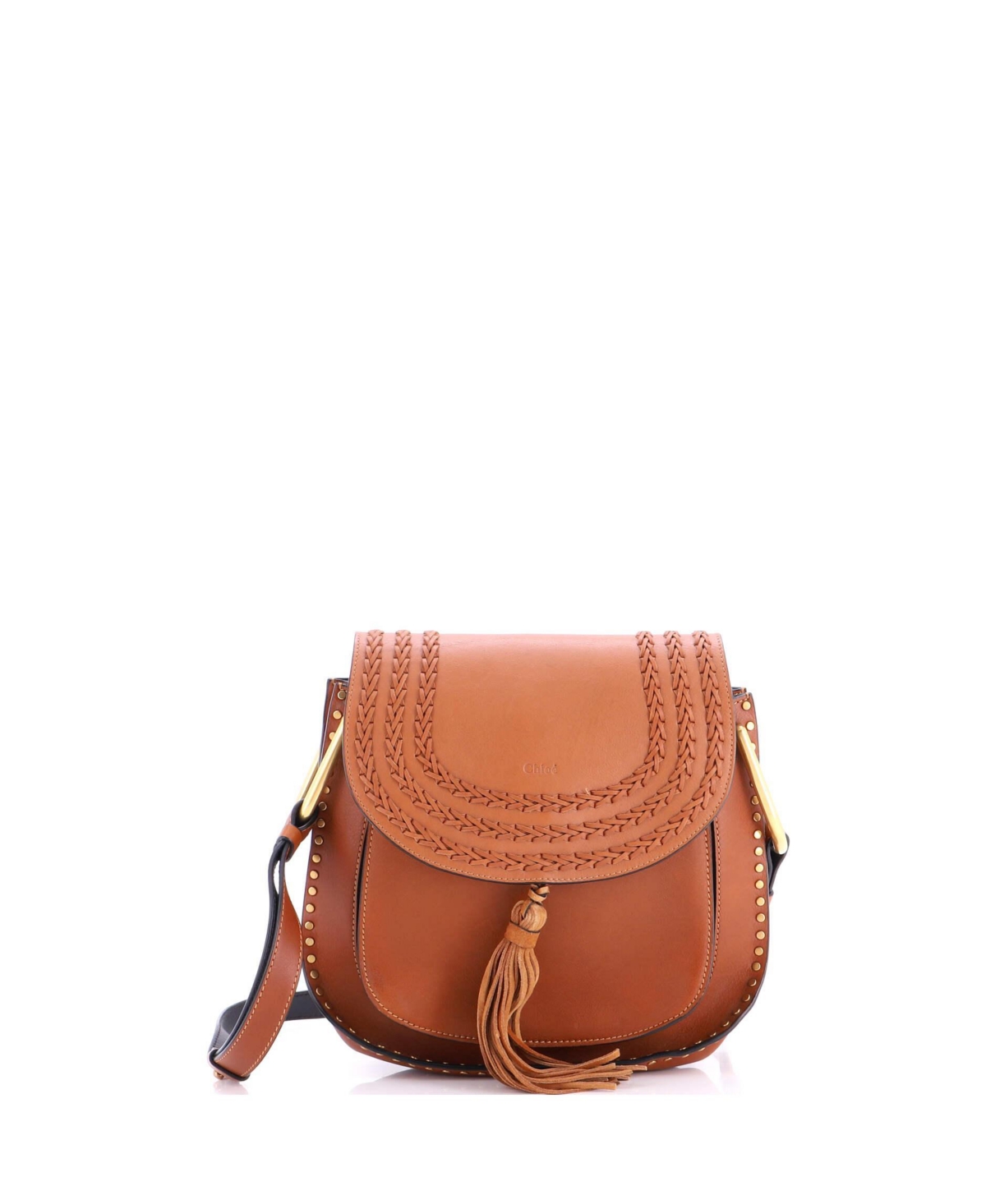 Click here for Pre-Owned Chloe Medium Hudson Handbag Whipstitch L... prices