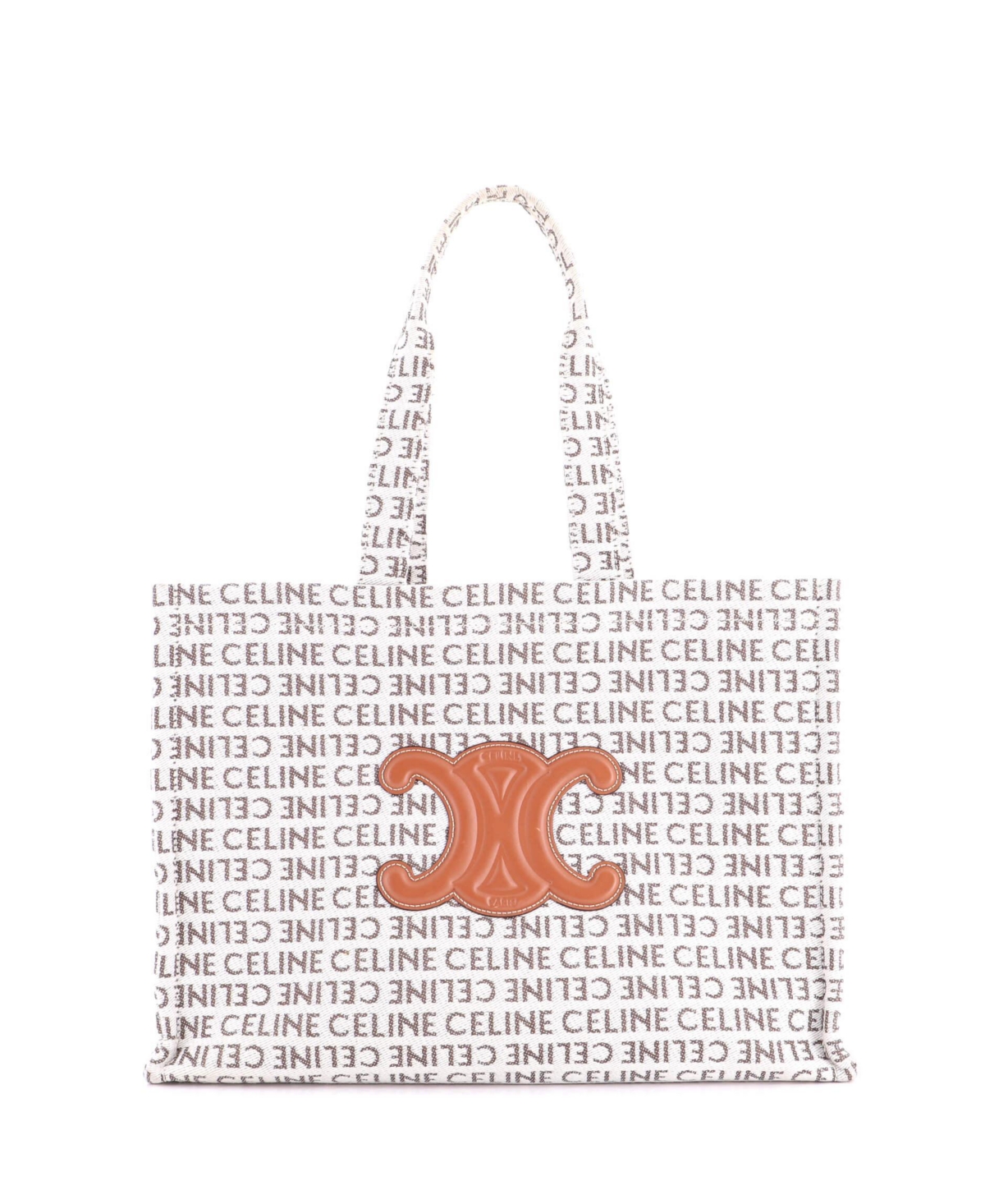 Click here for Pre-Owned Celine Large Cabas Thais Tote All Over L... prices