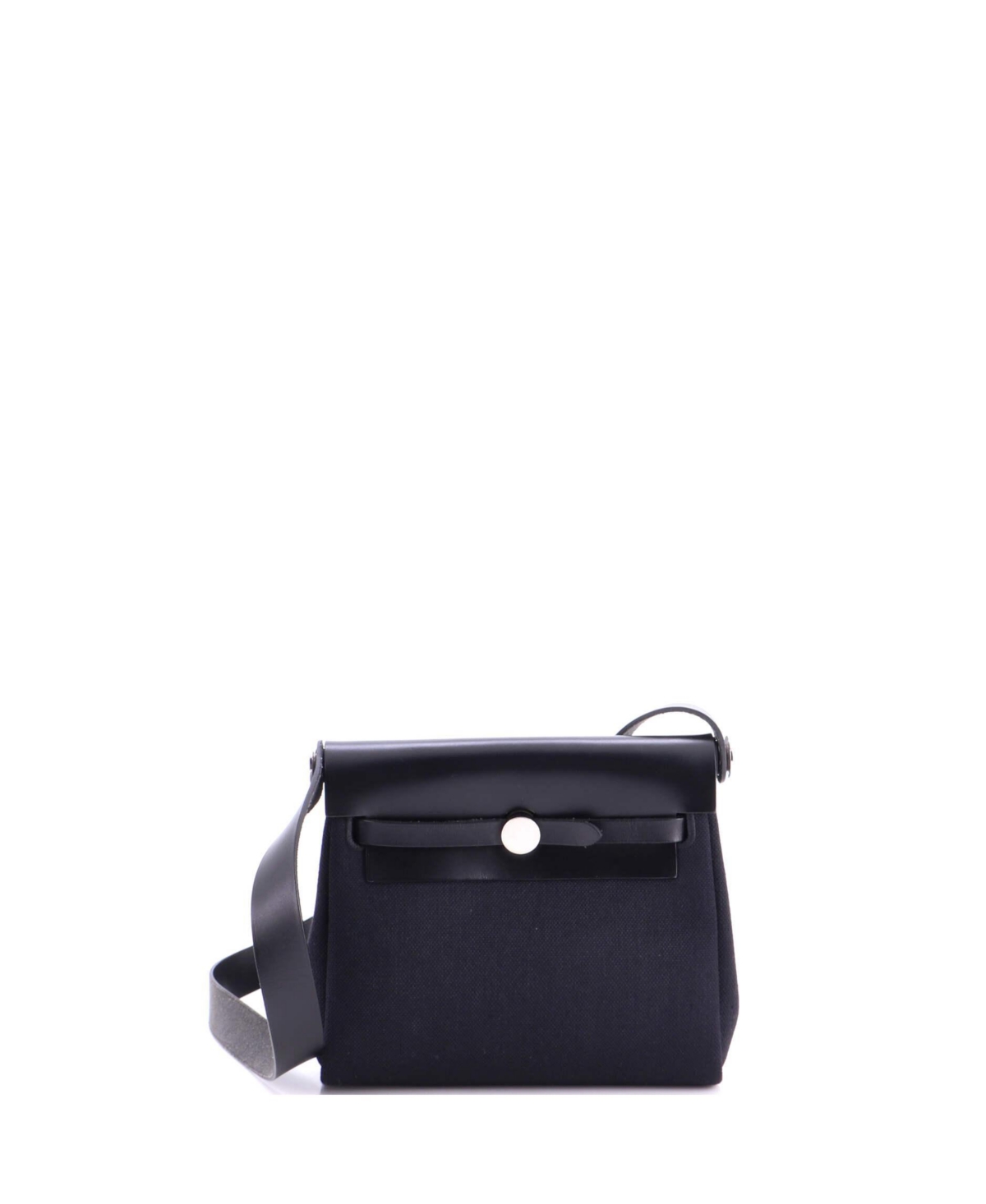 Click here for Pre-Owned HERMES 20 Herbag Zip Toile and Leather -... prices