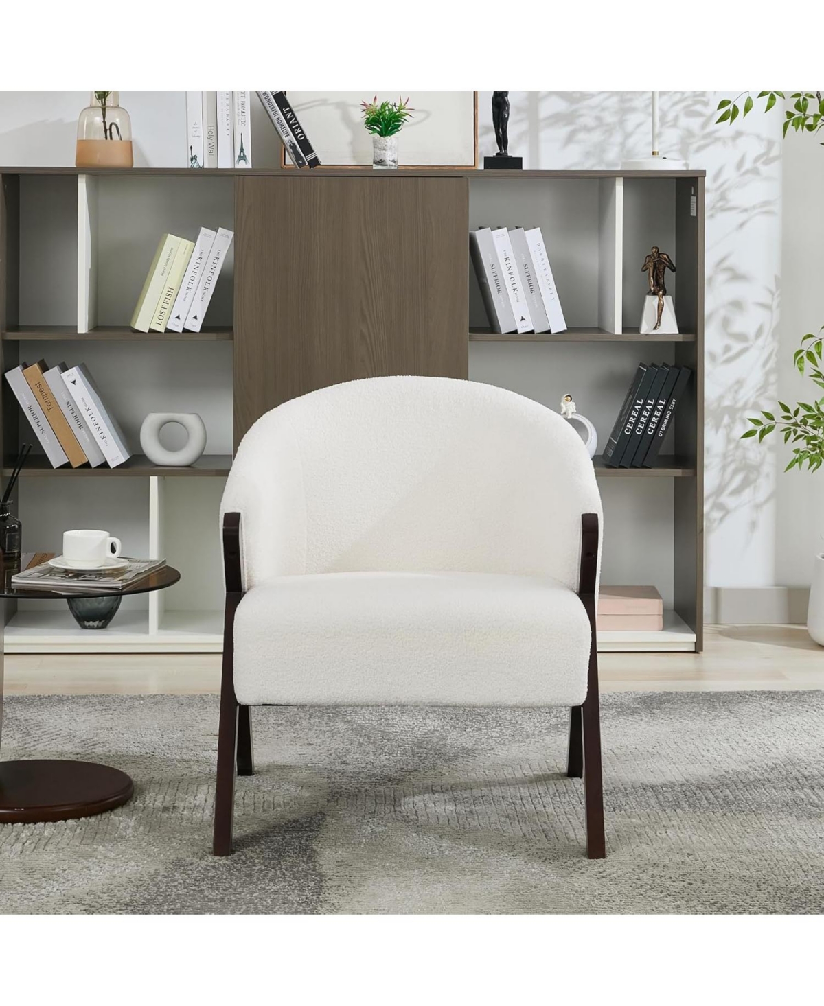 Click here for gaomon Accent Chair Mid Century Modern Chair Teddy... prices