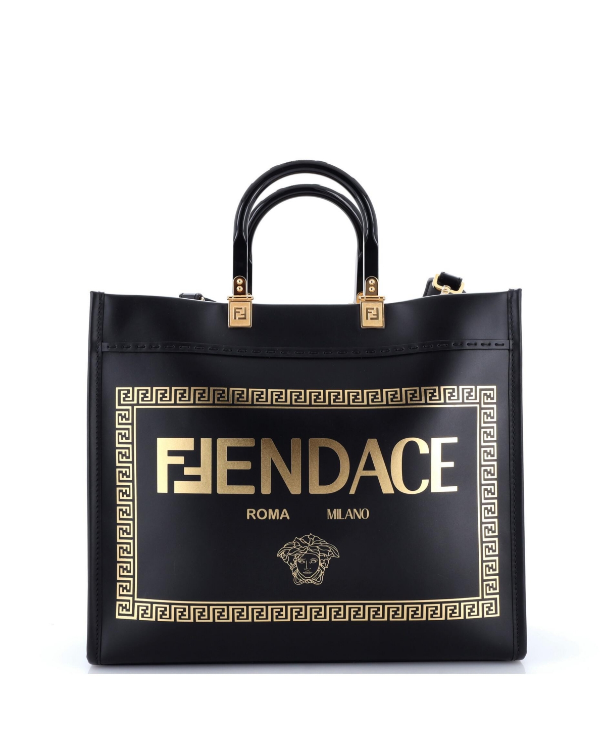 Click here for Pre-Owned Fendi Medium x Versace Fendace Convertib... prices