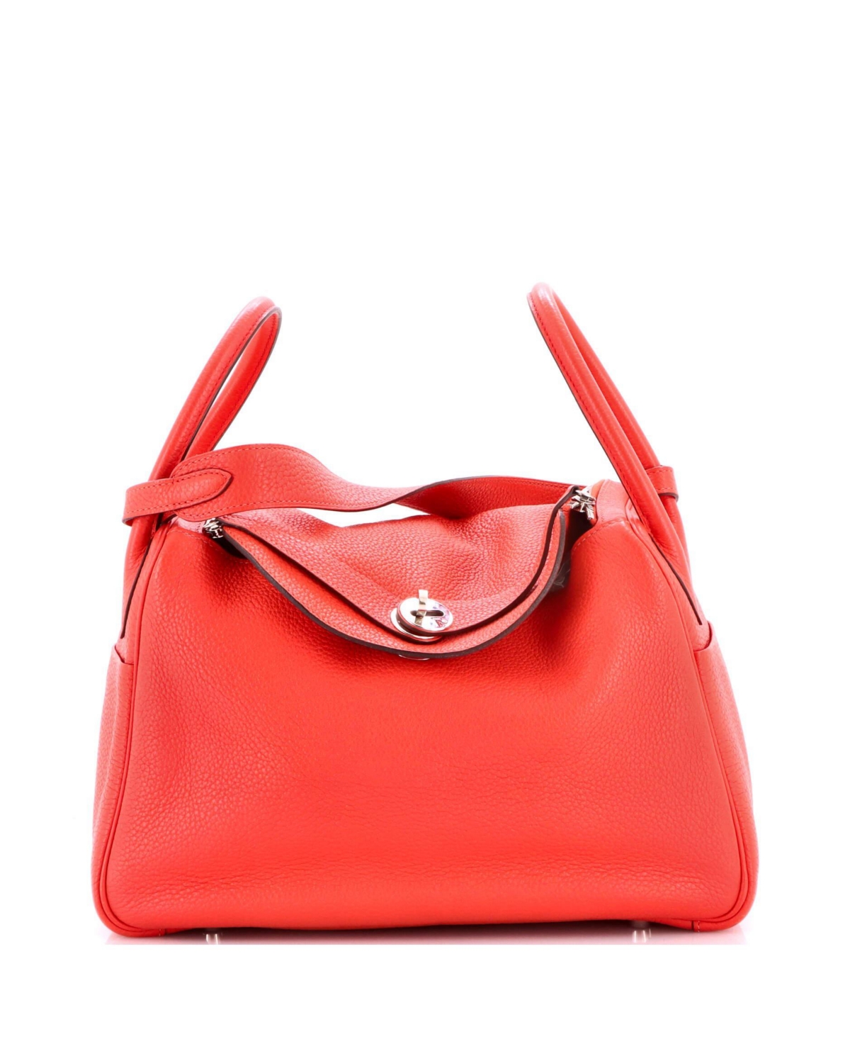Click here for Pre-Owned HERMES 30 Lindy Bag Clemence - Red prices