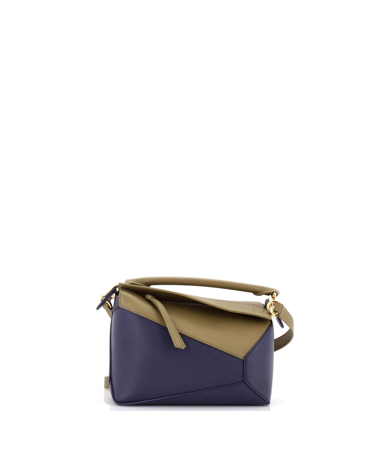 Click here for Pre-Owned Loewe Small Puzzle Bag Leather - Blue prices