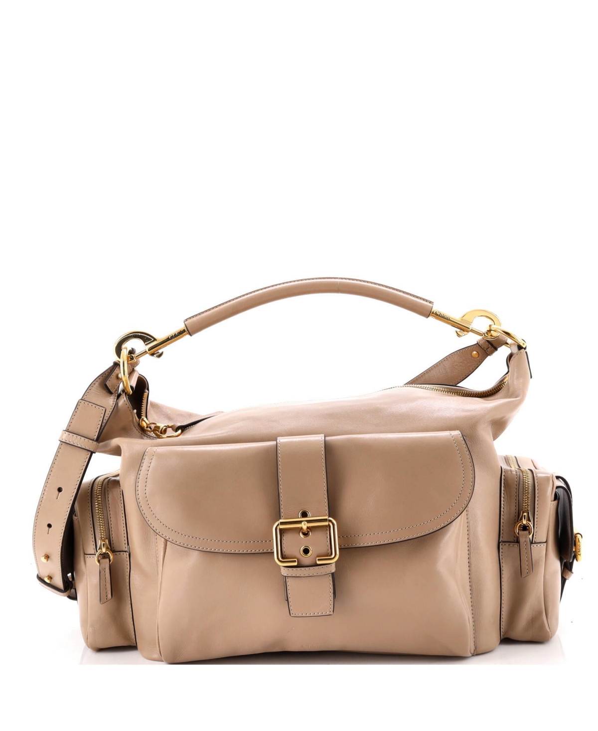 Click here for Pre-Owned Chloe Large Camera Shoulder Bag Leather... prices