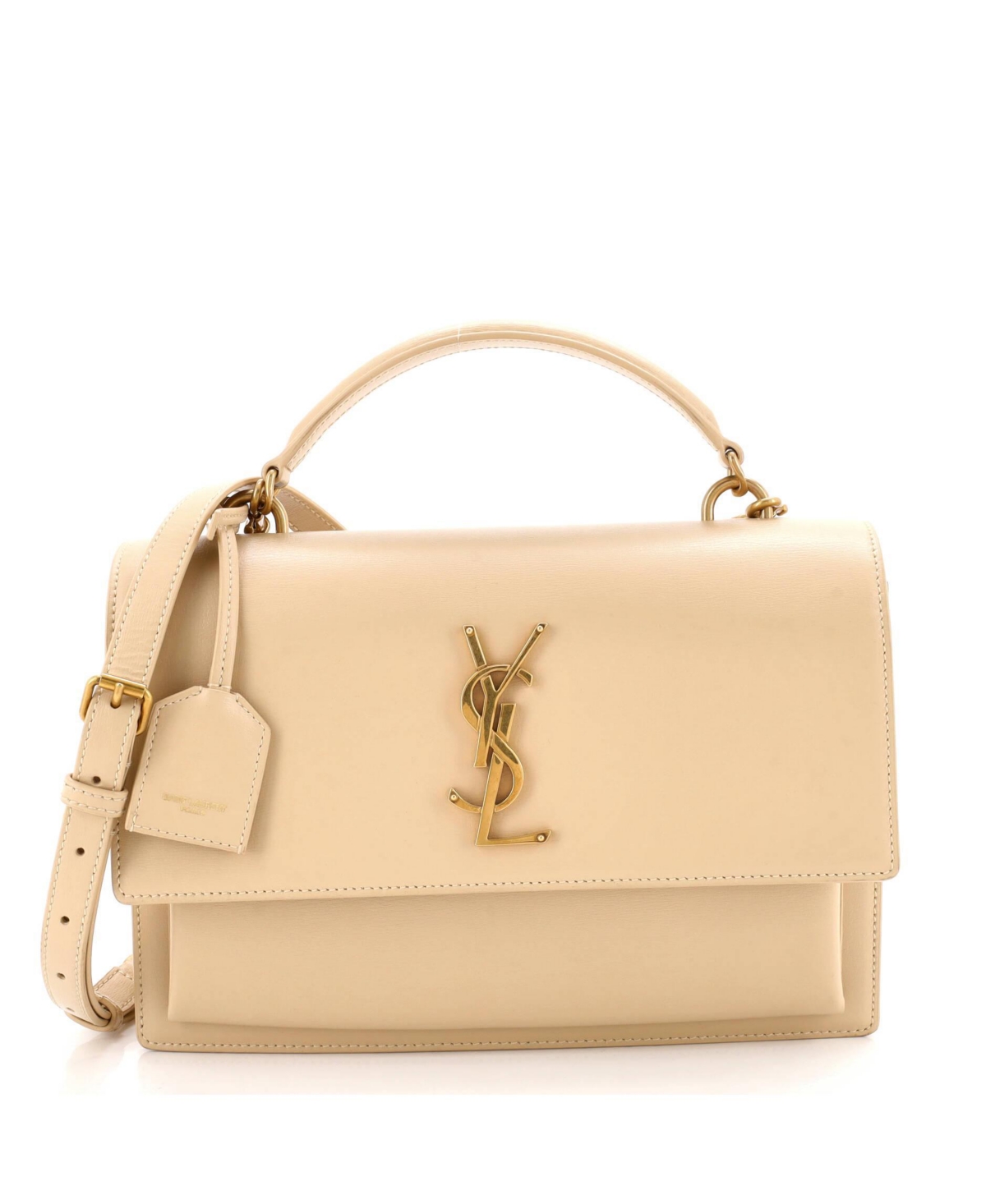 Click here for Pre-Owned Saint Laurent Medium Sunset Top Handle S... prices