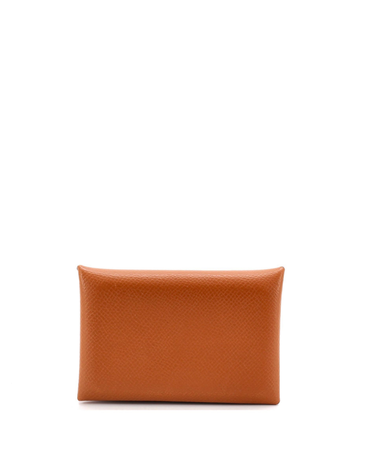 Click here for Pre-Owned HERMES Calvi Card Holder Epsom - Brown prices