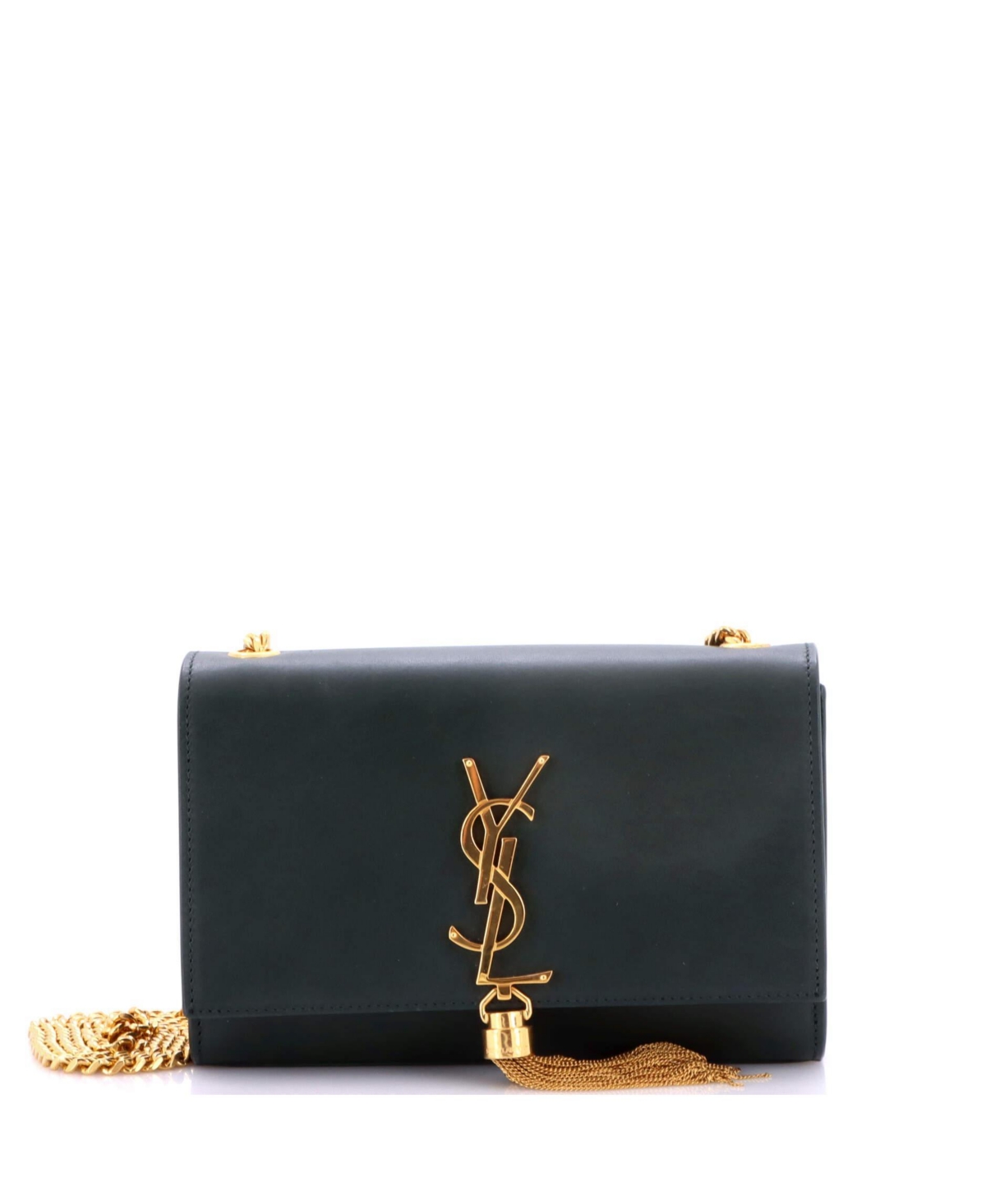 Click here for Pre-Owned Saint Laurent Small Classic Monogram Tas... prices