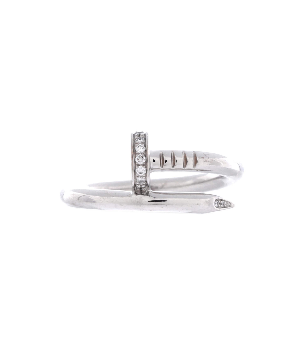 Click here for Pre-Owned Cartier Juste un Clou Ring - 18k white g... prices