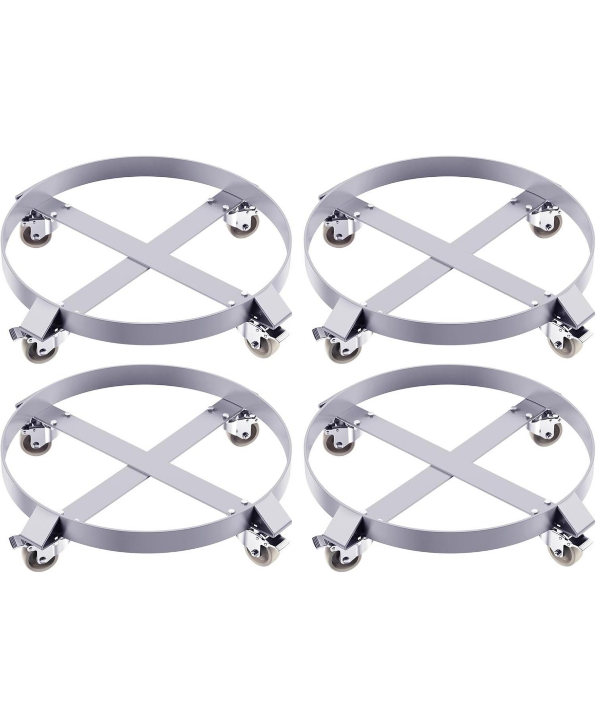 Click here for gaomon 4 Pack 55 Gallon Drum Dolly 1000 lb Capacit... prices
